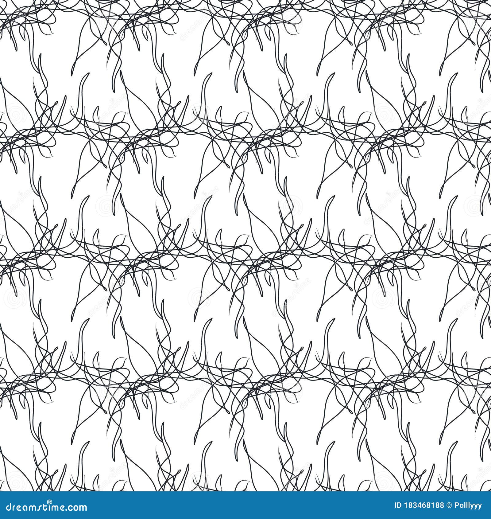 Vector Seamless Pattern Abstract Background. Beautiful Continuous ...