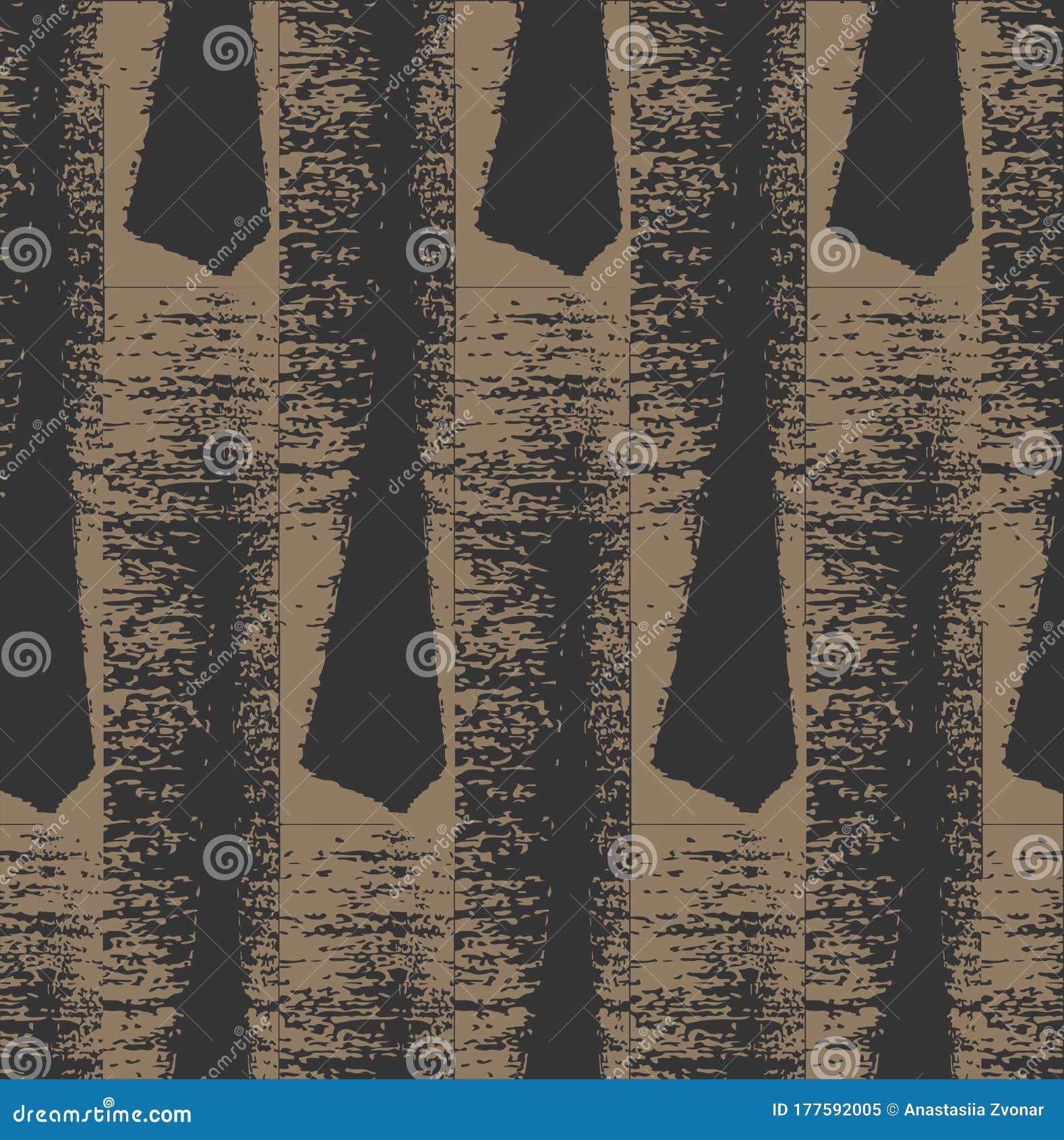 Vector Seamless Pattern. Abstract Background with Continuous Coating of ...