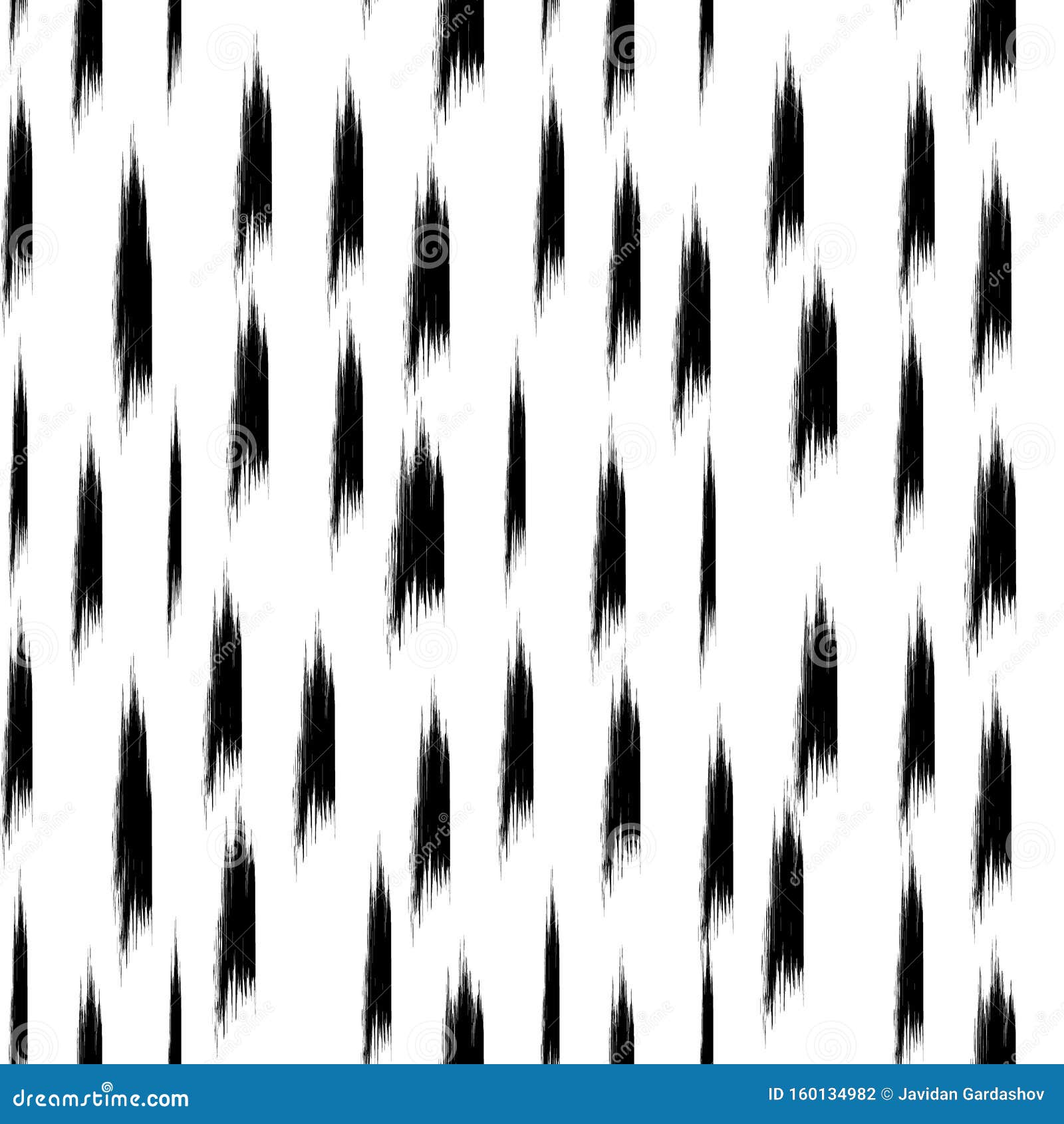 Vector Seamless Pattern. Abstract Background with Diagonal Brush ...