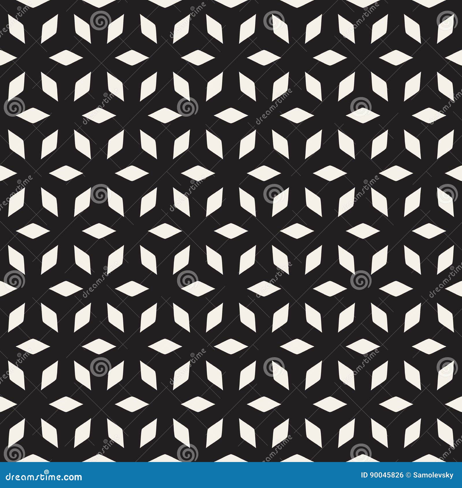 Vector Seamless Pattern. Abstract Geometric Background Design. Stylish ...