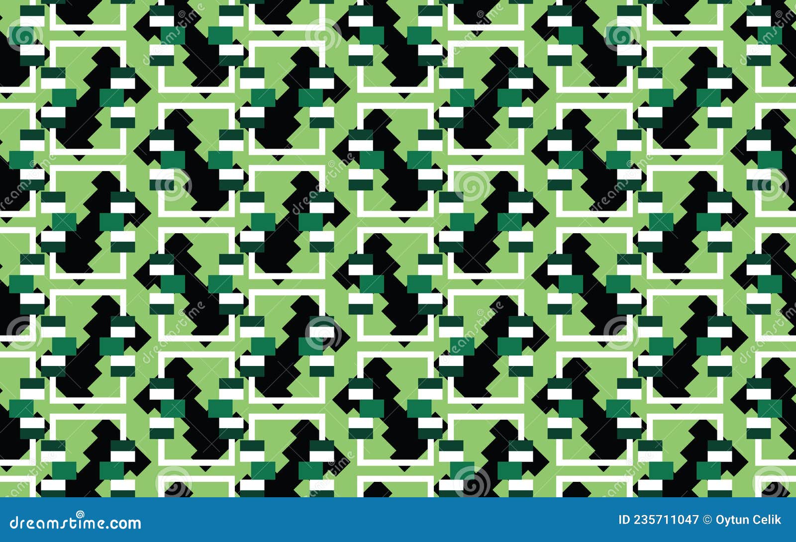 Vector Seamless Pattern, Abstract Texture Background, Repeating Tiles ...