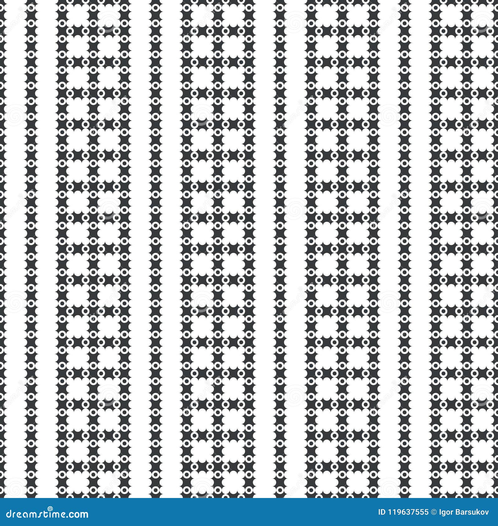 Vector seamless pattern stock vector. Illustration of repeat - 119637555