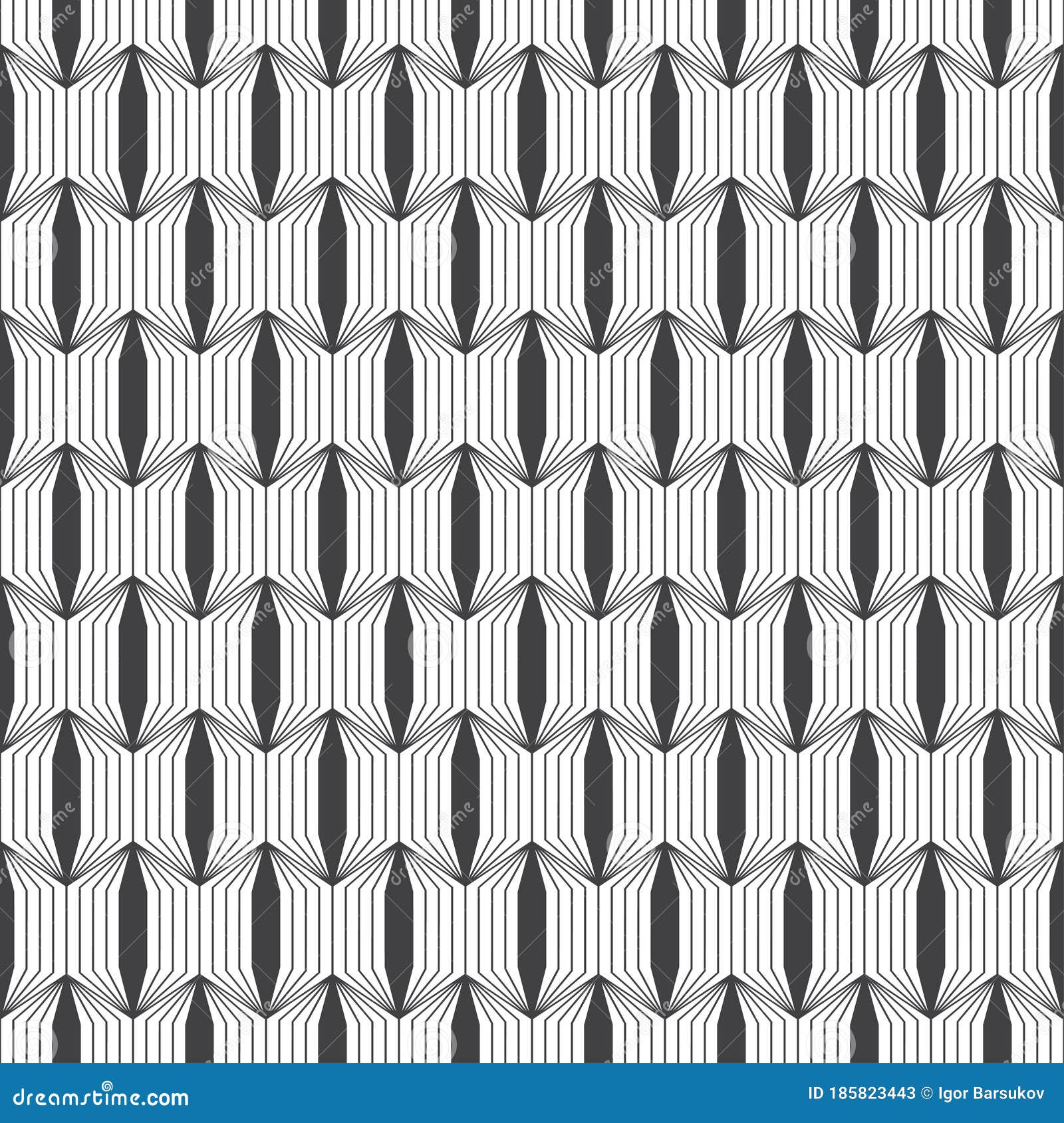 Vector seamless pattern stock vector. Illustration of fabric - 185823443