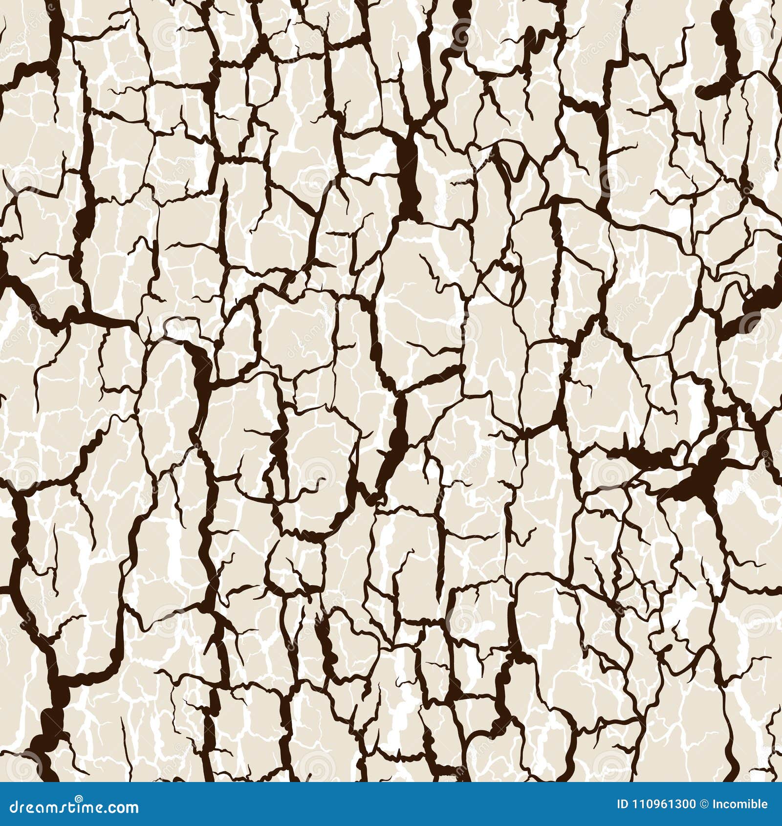 Vector Seamless Pattern of Bark Texture. Wood Natural Structure Stock ...