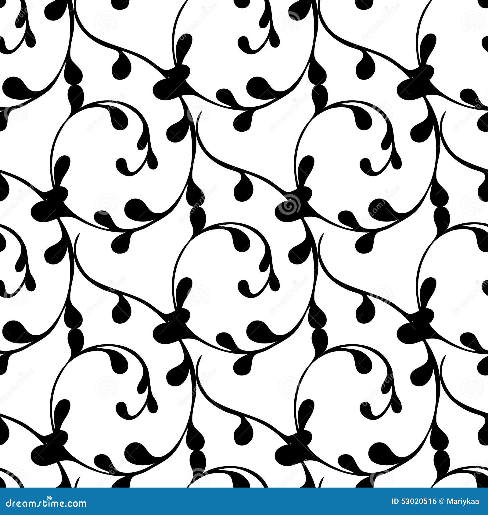 Black Curves. Abstract Background. Template For Labels, Banners, Badges ...