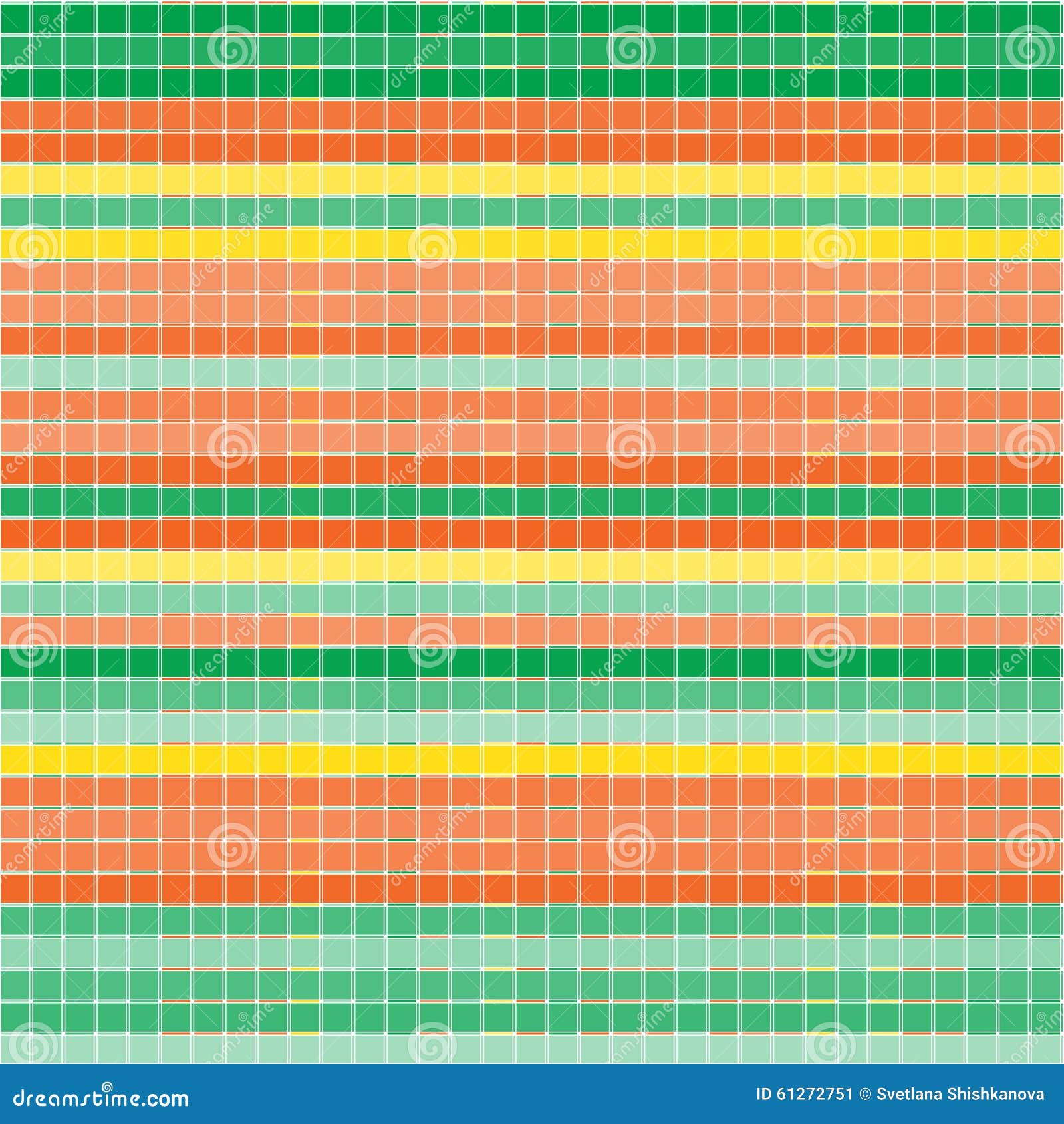 Vector Seamless Pattern with Checkered Texture. Abstract Bright ...