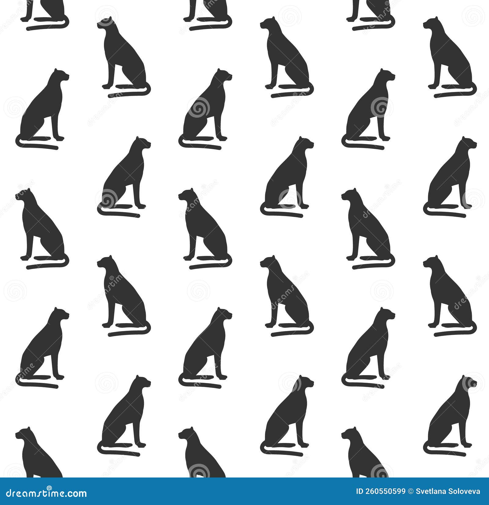 Cheetah Silhouette Animal Traffic Sign Yellow Vector | CartoonDealer ...