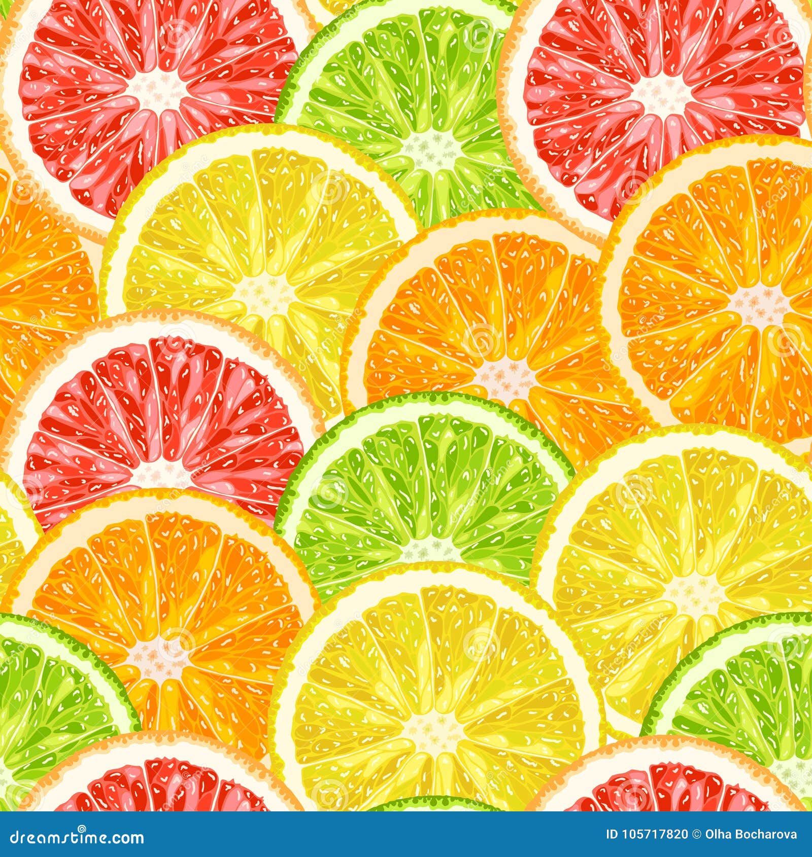 Vector Seamless Pattern from Citrus Slices - Lime, Lemon, Orange Stock ... Vector Seamless Pattern from Citrus Slices - Lime, Lemon, Orange Stock ...