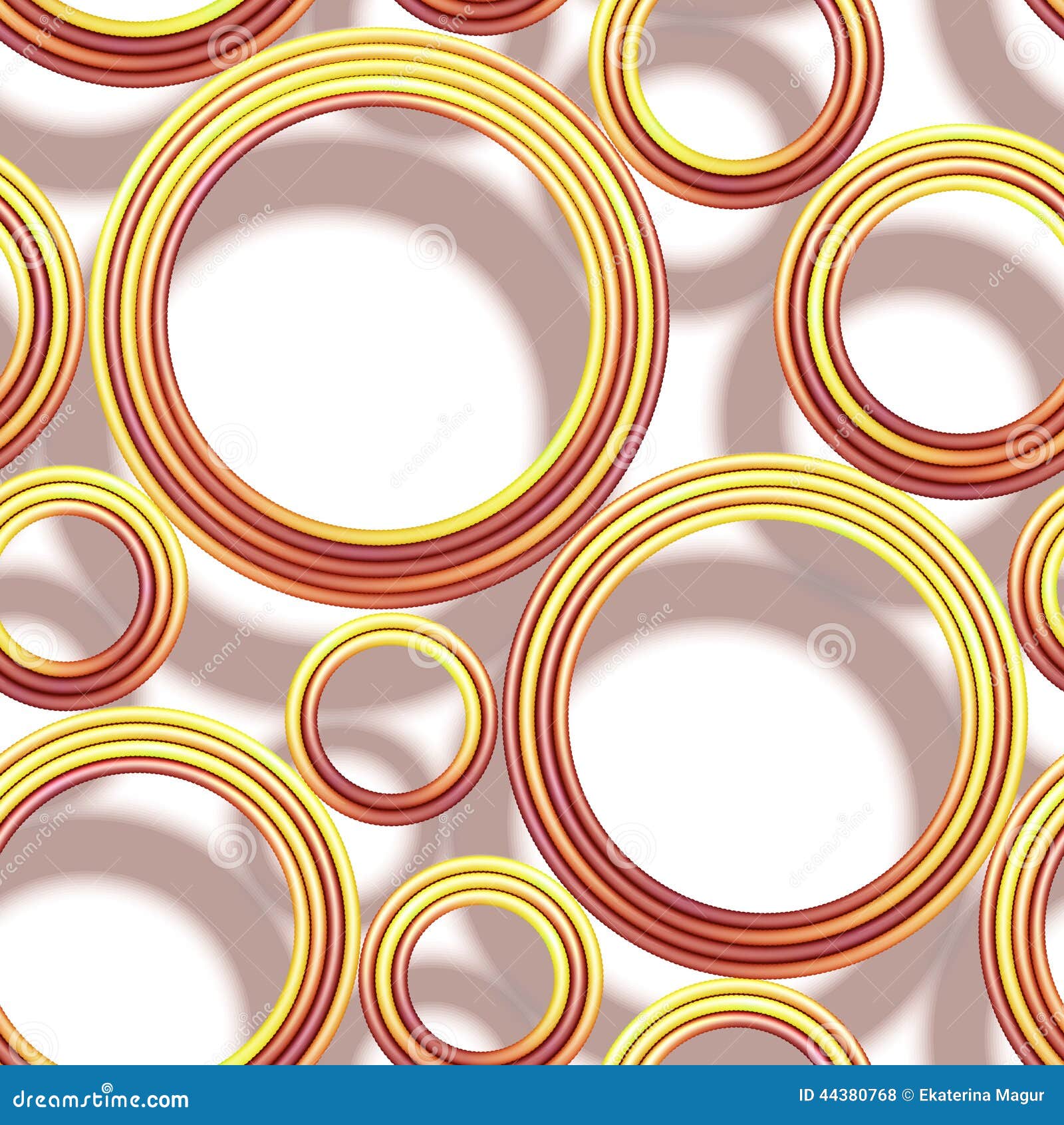 Vector Seamless Pattern with Colored Threads and Stock Vector ...