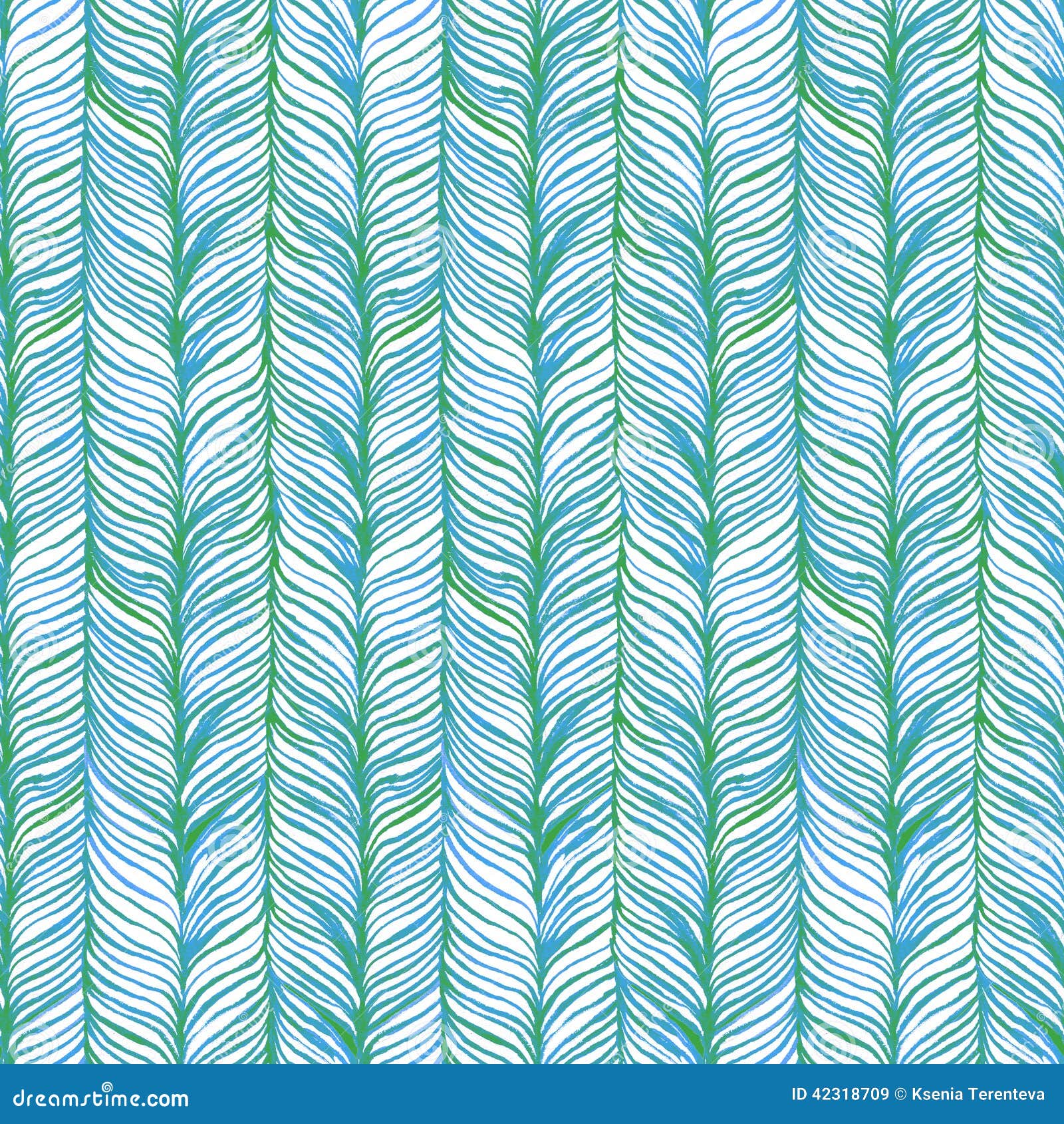 Vector Seamless Pattern Consist of Plait Stock Illustration ...