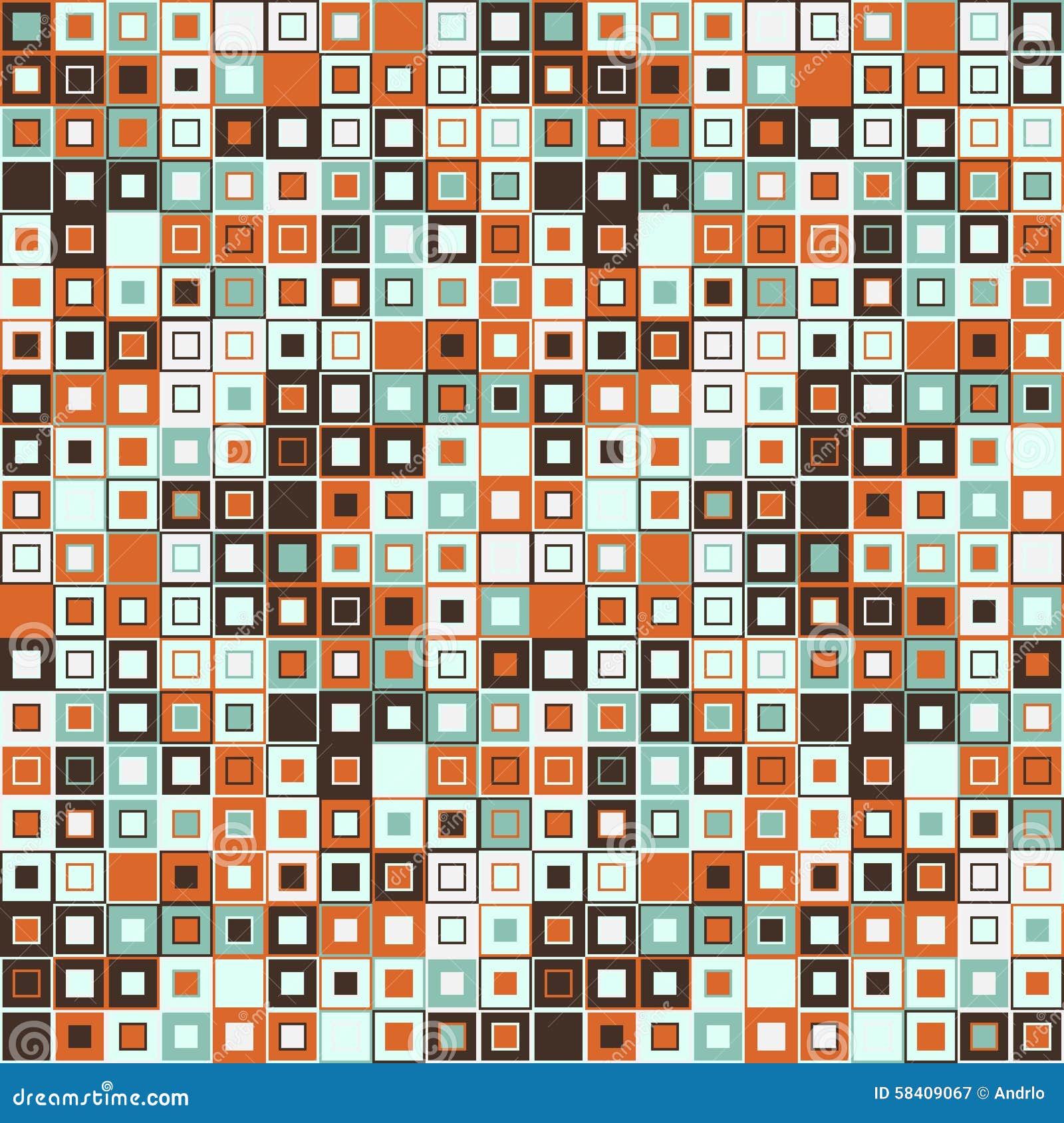 Vector Seamless Pattern. Consists of Geometric Elements.the Elements ...