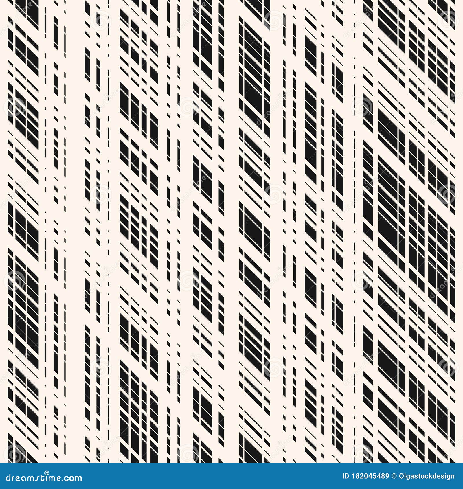 Vector Seamless Pattern with Cross Lines, Stripes, Grid. Simple Minimal ...