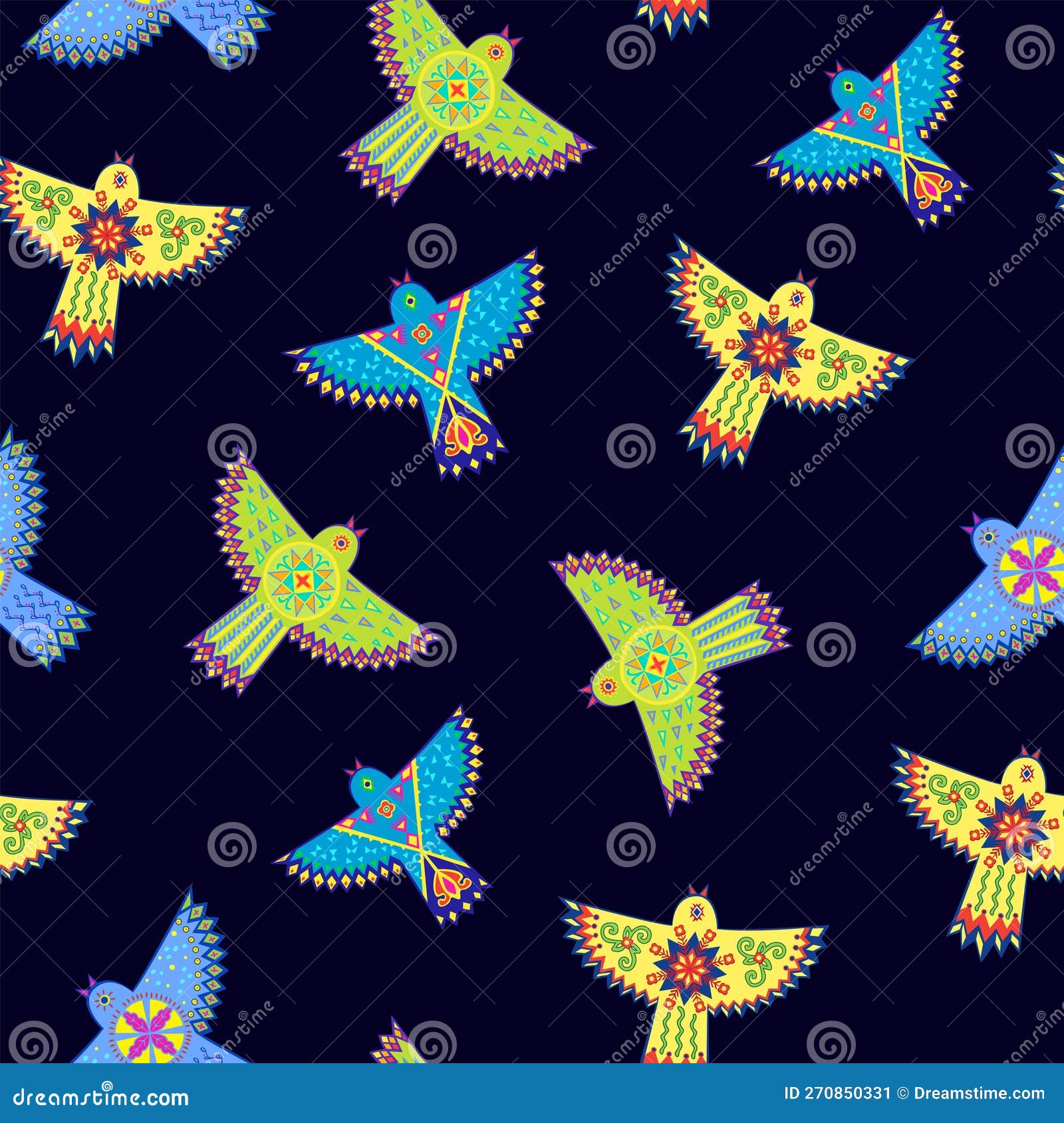 Set With Bright Birds, Parrots On An Isolated White Background ...