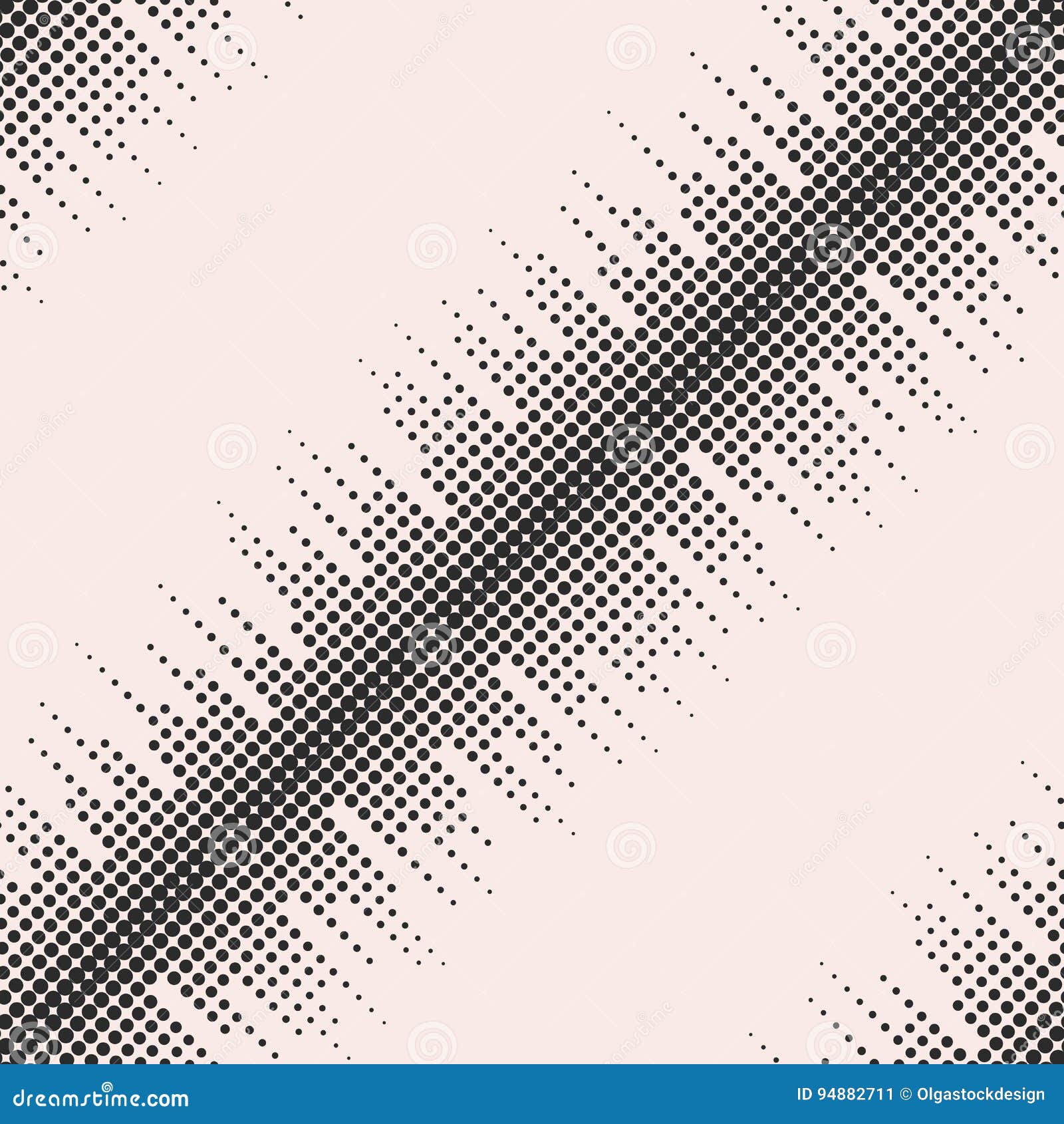 Vector Seamless Pattern. Dynamic Visual Effect, Modern Simple Do Stock ...