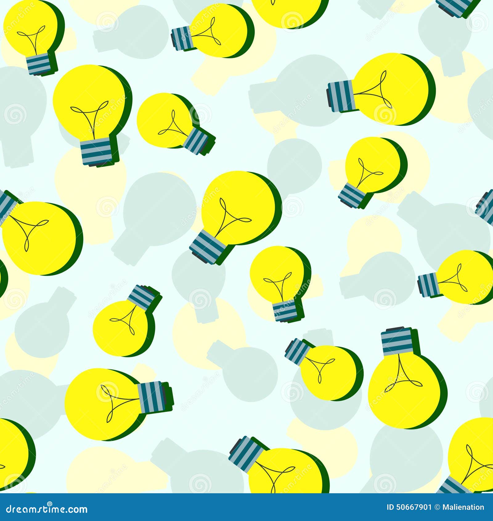 Flat Lay Of Light Bulb Symbolizing Clear Communication And ...