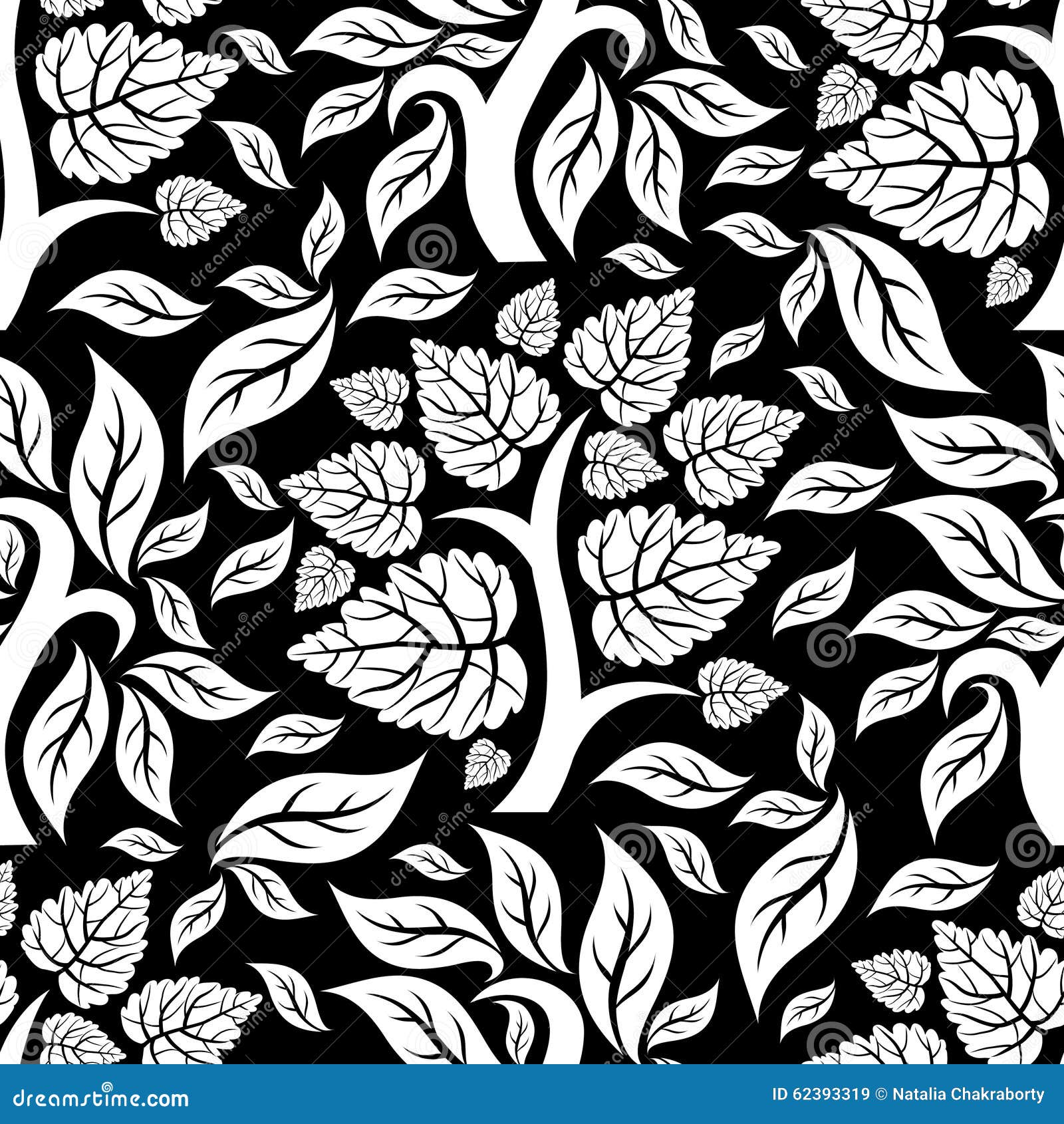 Vector seamless pattern stock vector. Illustration of drawing - 62393319