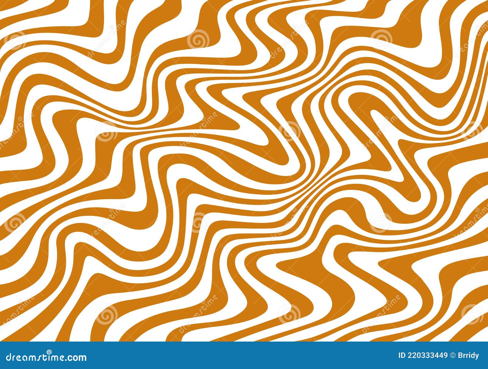 Vector Seamless Pattern with Flowing Salted Caramel. Abstract Sweet ...
