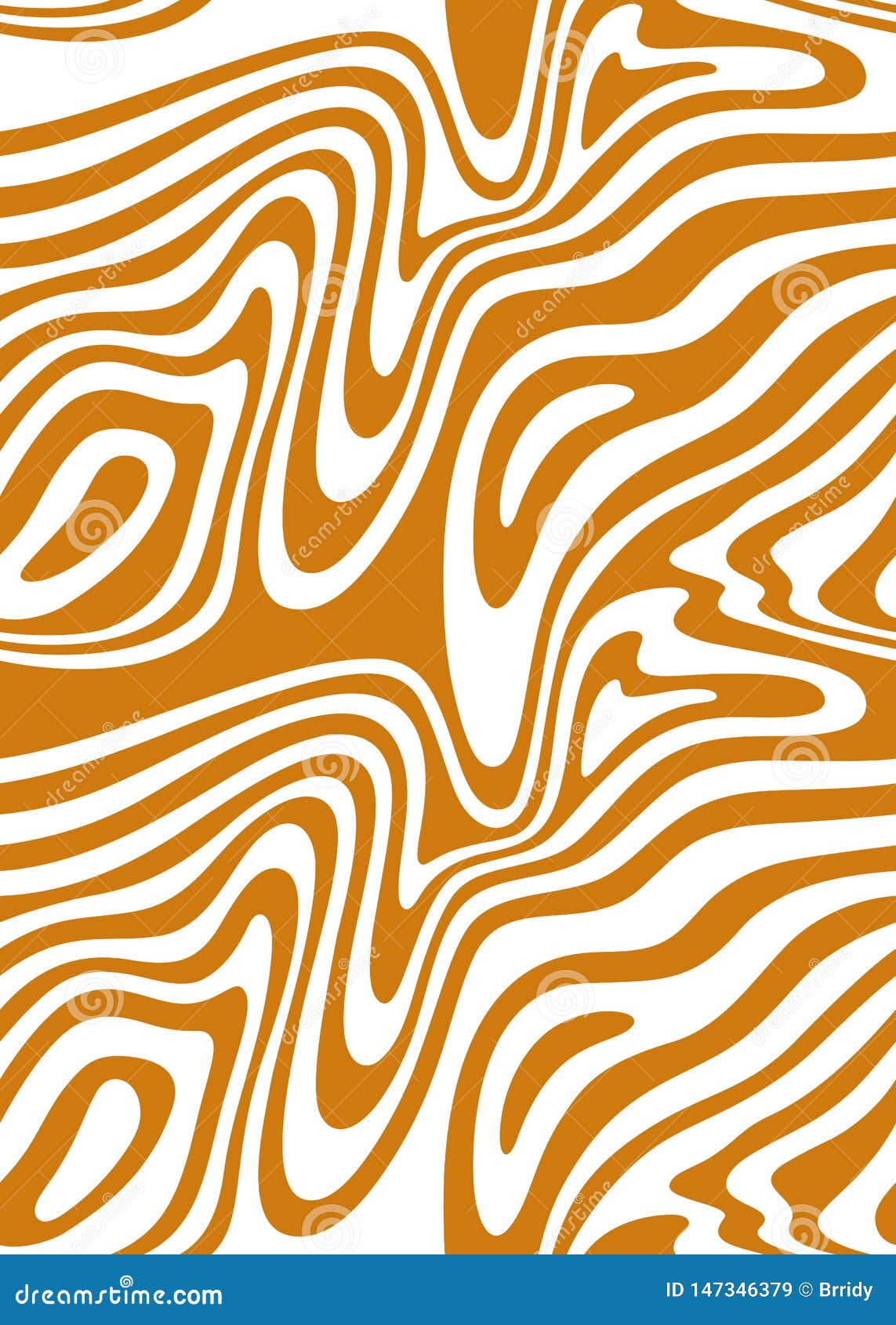 Vector Seamless Pattern with Flowing Salted Caramel. Creative Food ...