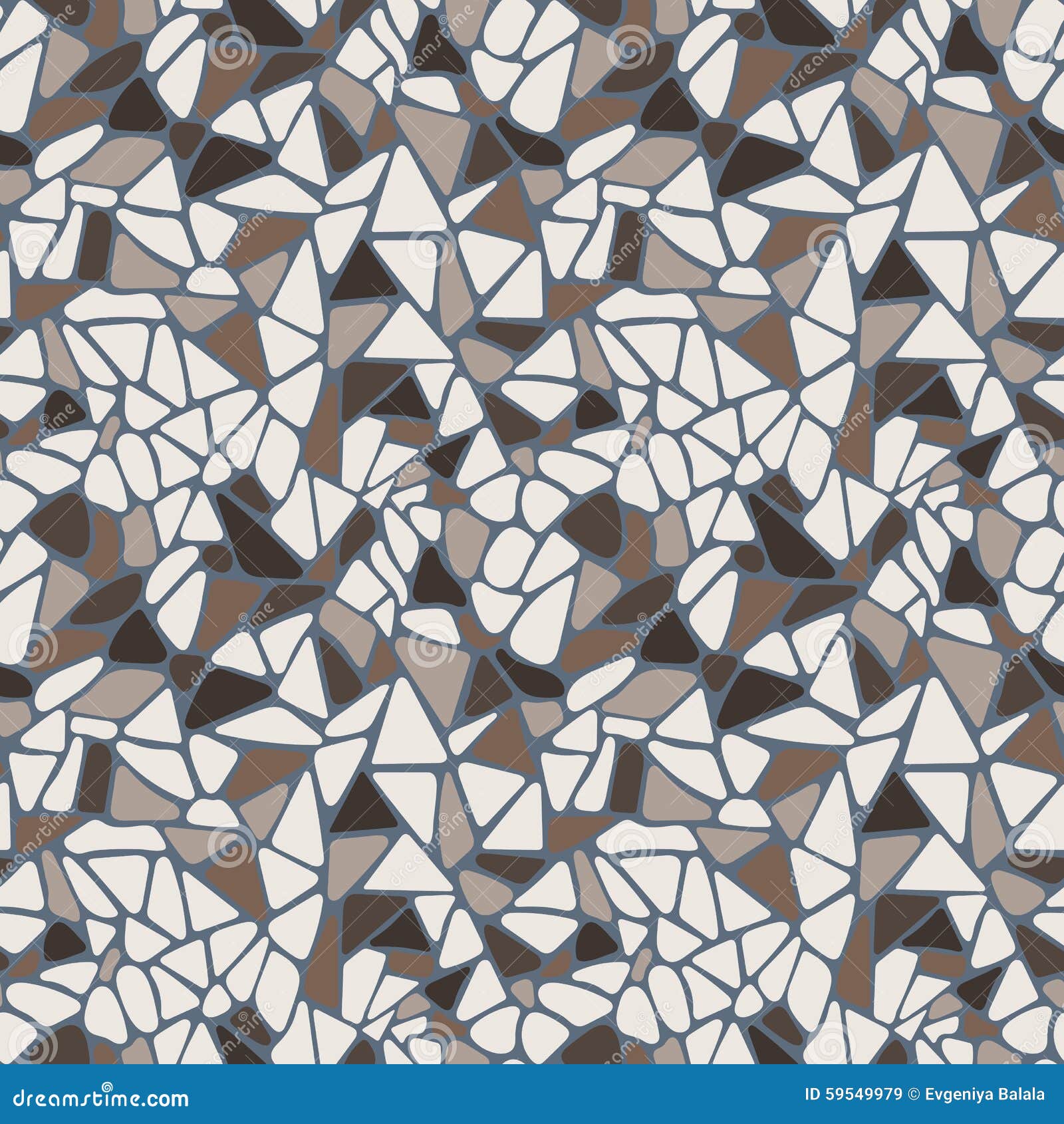 Vector Seamless Pattern in the Form of a Variety Stock Vector ...