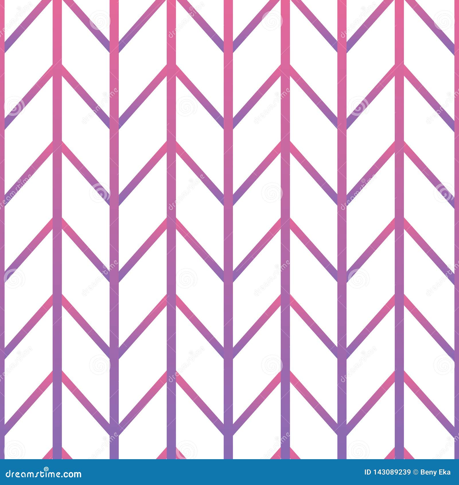 Vector Seamless Pattern. Geometric Background with Chevron Stock Vector ...