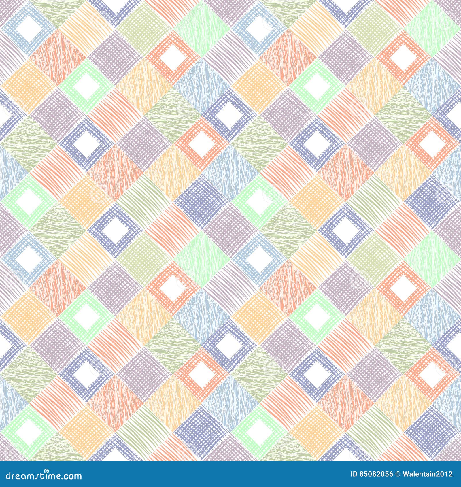 Vector Seamless Pattern, Graphic Illustration Stock Vector ...