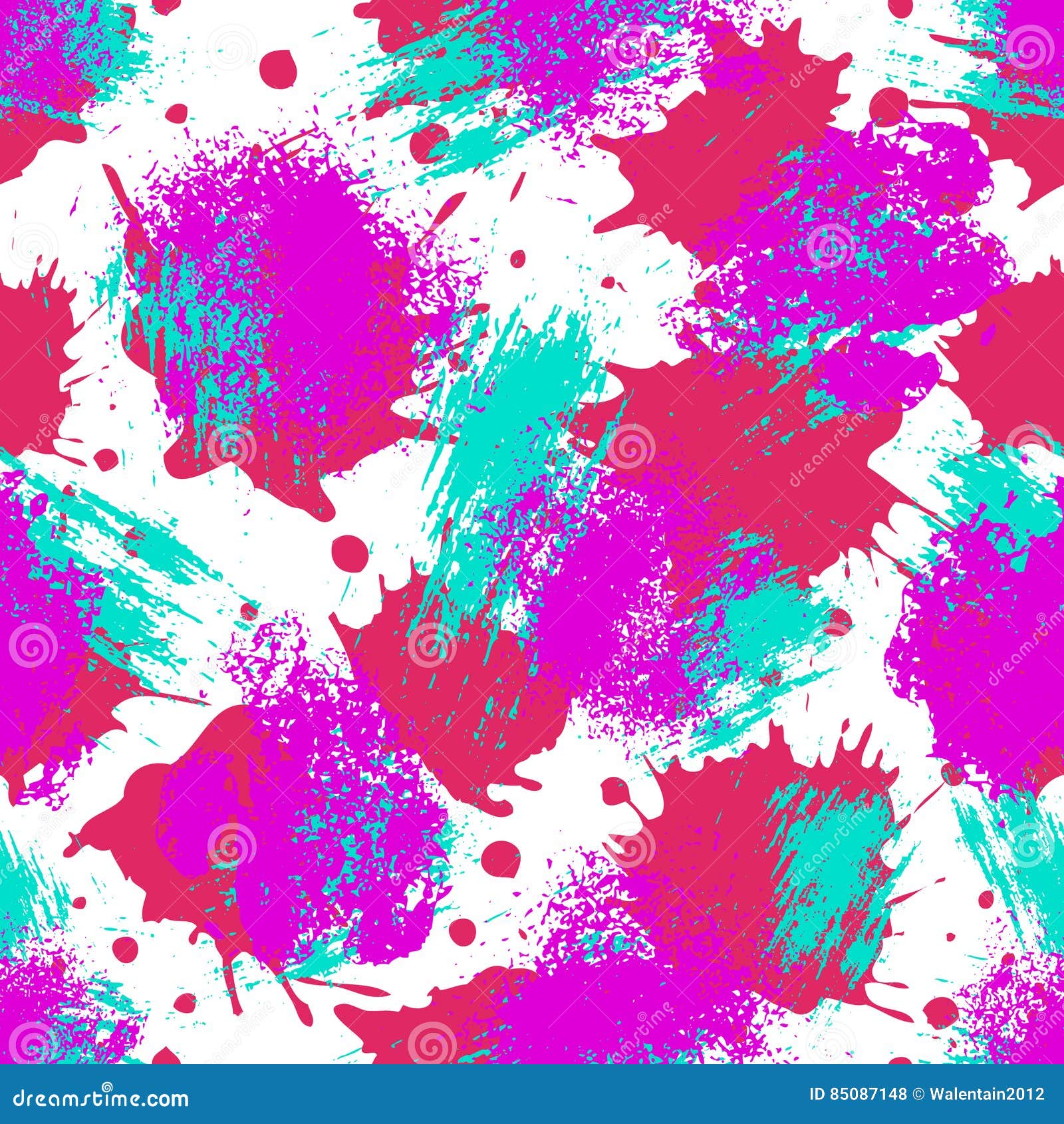 Vector Seamless Pattern, Graphic Illustration Stock Vector ...