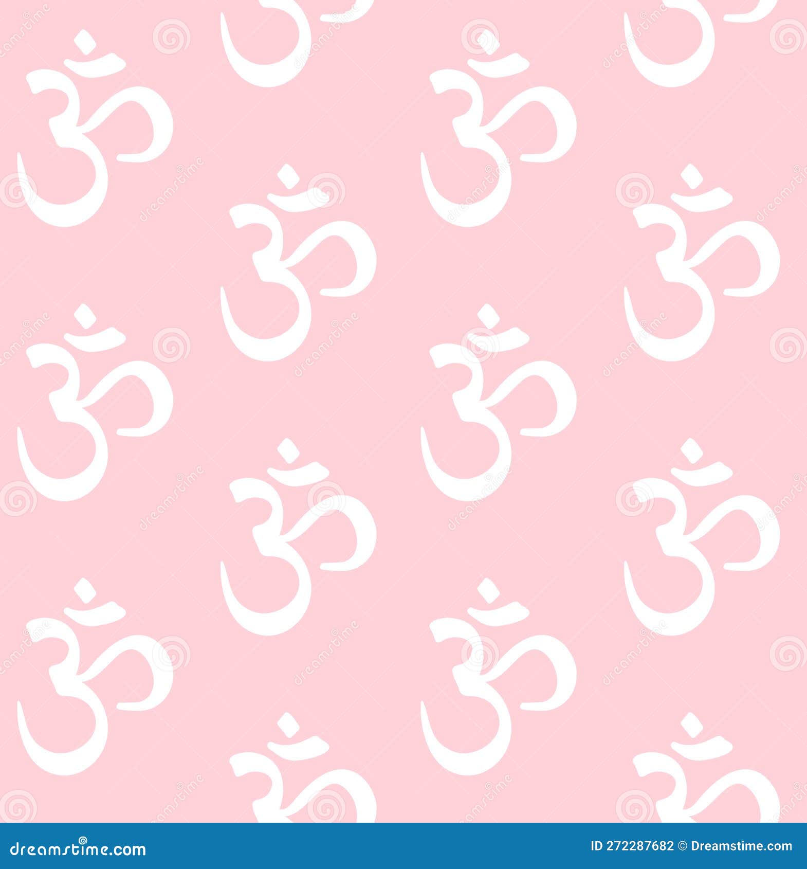 Vector Seamless Pattern of Om Sound Stock Vector - Illustration of ...