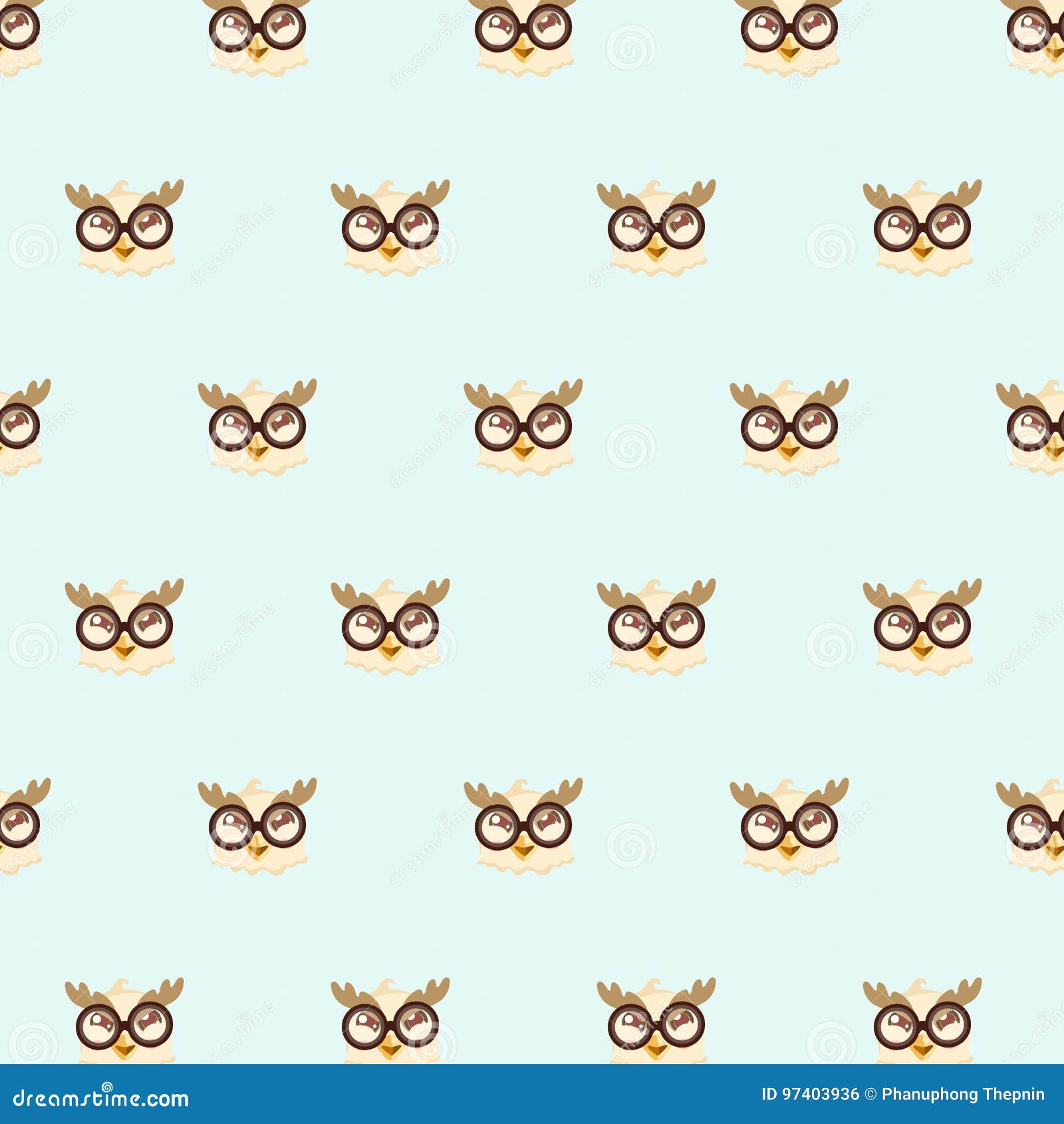 Vector Seamless Pattern of Hawks. Stock Vector - Illustration of ...