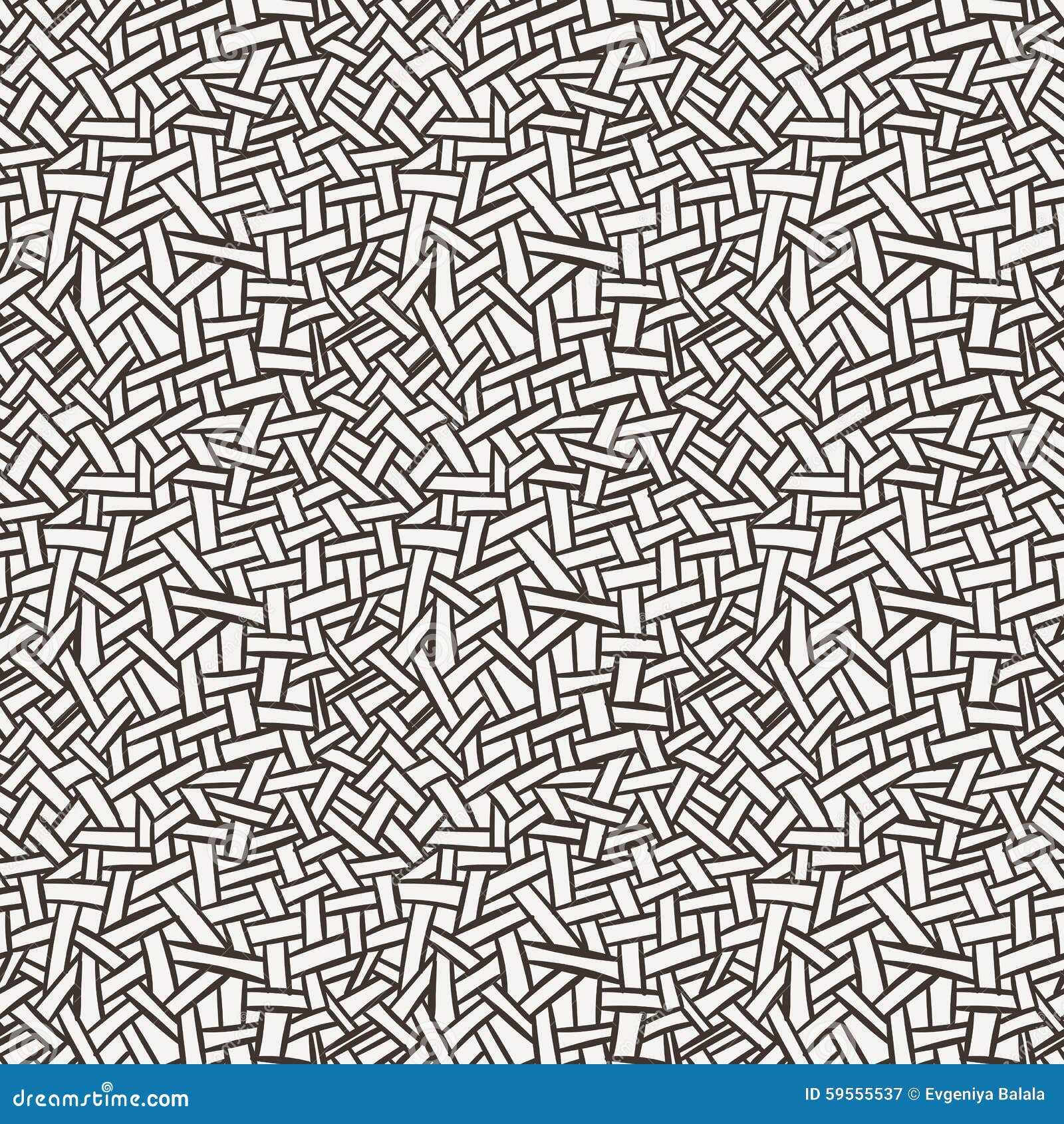 Vector Seamless Pattern of Intertwined Ribbons Stock Vector ...