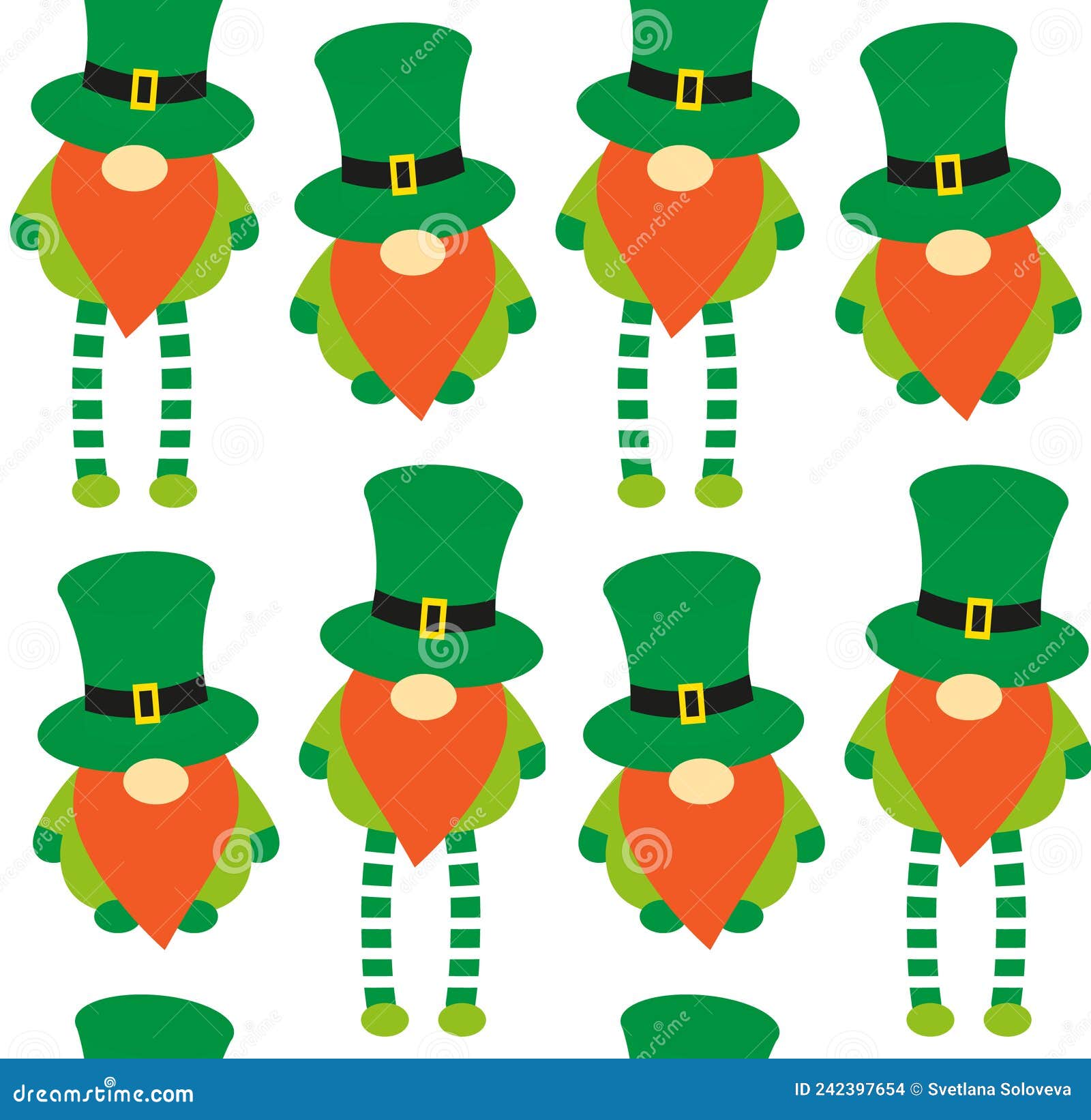Leprechaun Sad. Dwarf With Red Beard Sorrowful Emoji. Irish Elf Vector ...