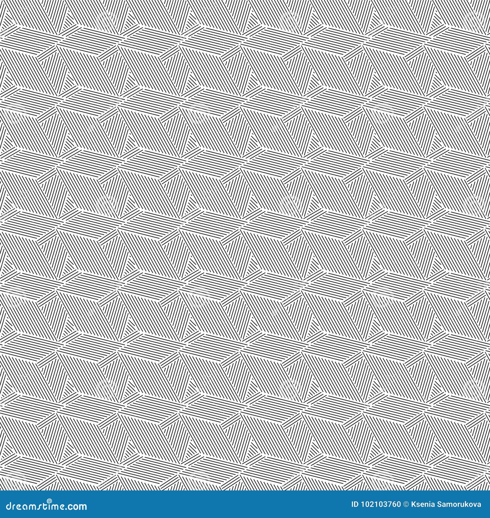 Vector Seamless Pattern - Linear Texture. Geometric Background Stock ...
