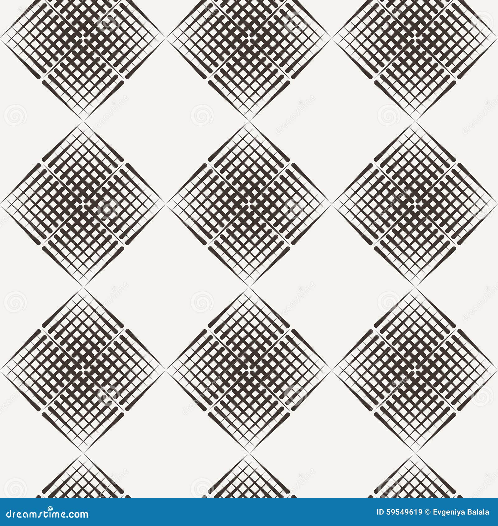 Vector Seamless Pattern of Lines Stock Vector - Illustration of element ...