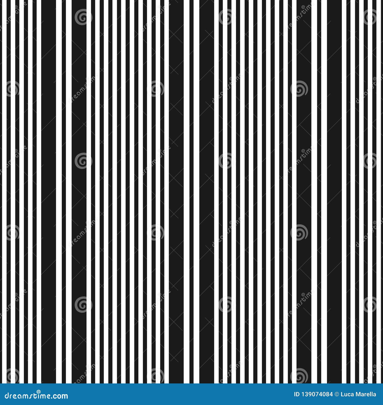 Vector Seamless Pattern Made with Black Lines Arranged To Look Like a ...