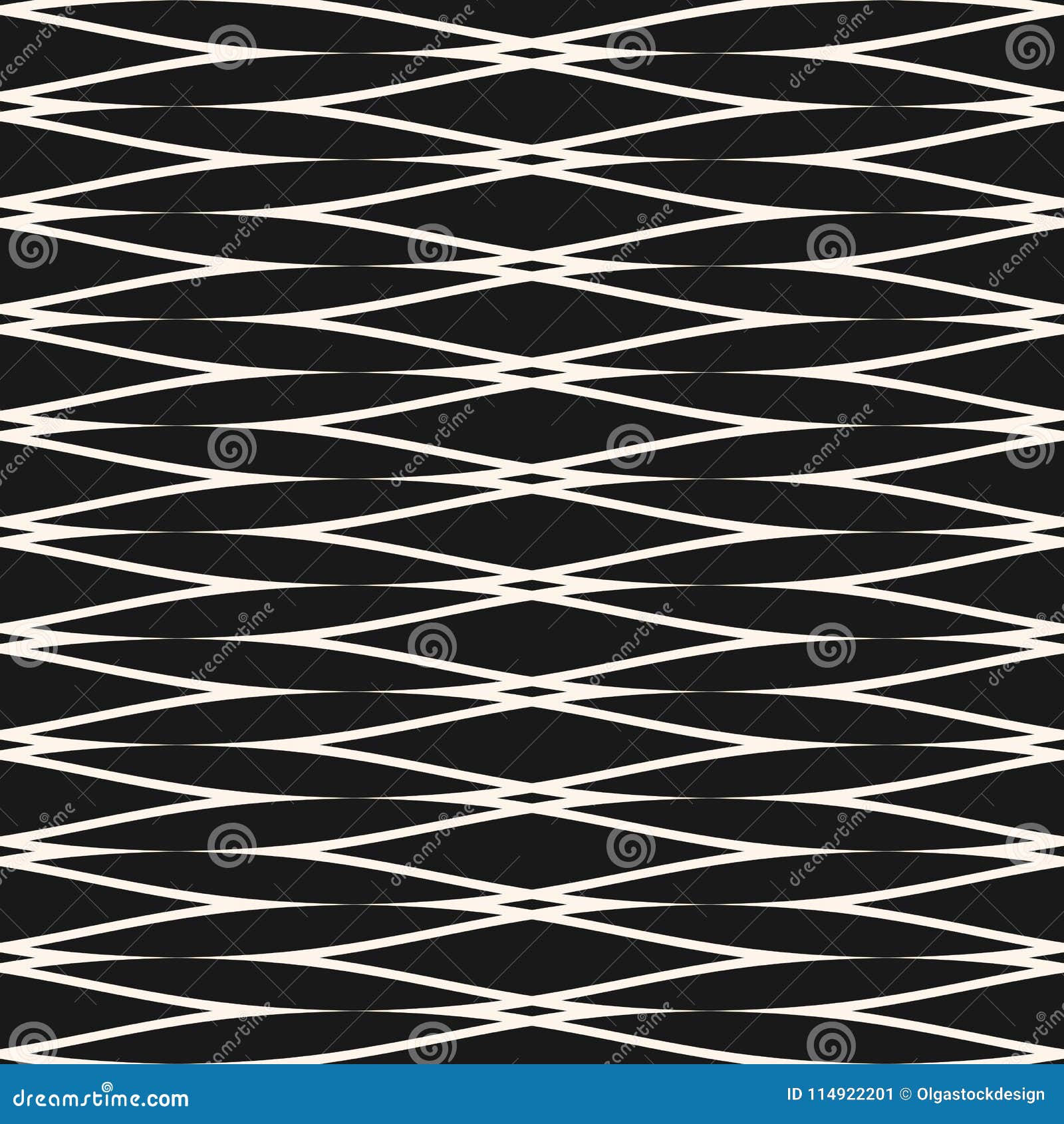 Vector Seamless Pattern with Mesh, Lattice, Fabric, Diagonal Interlaced ...