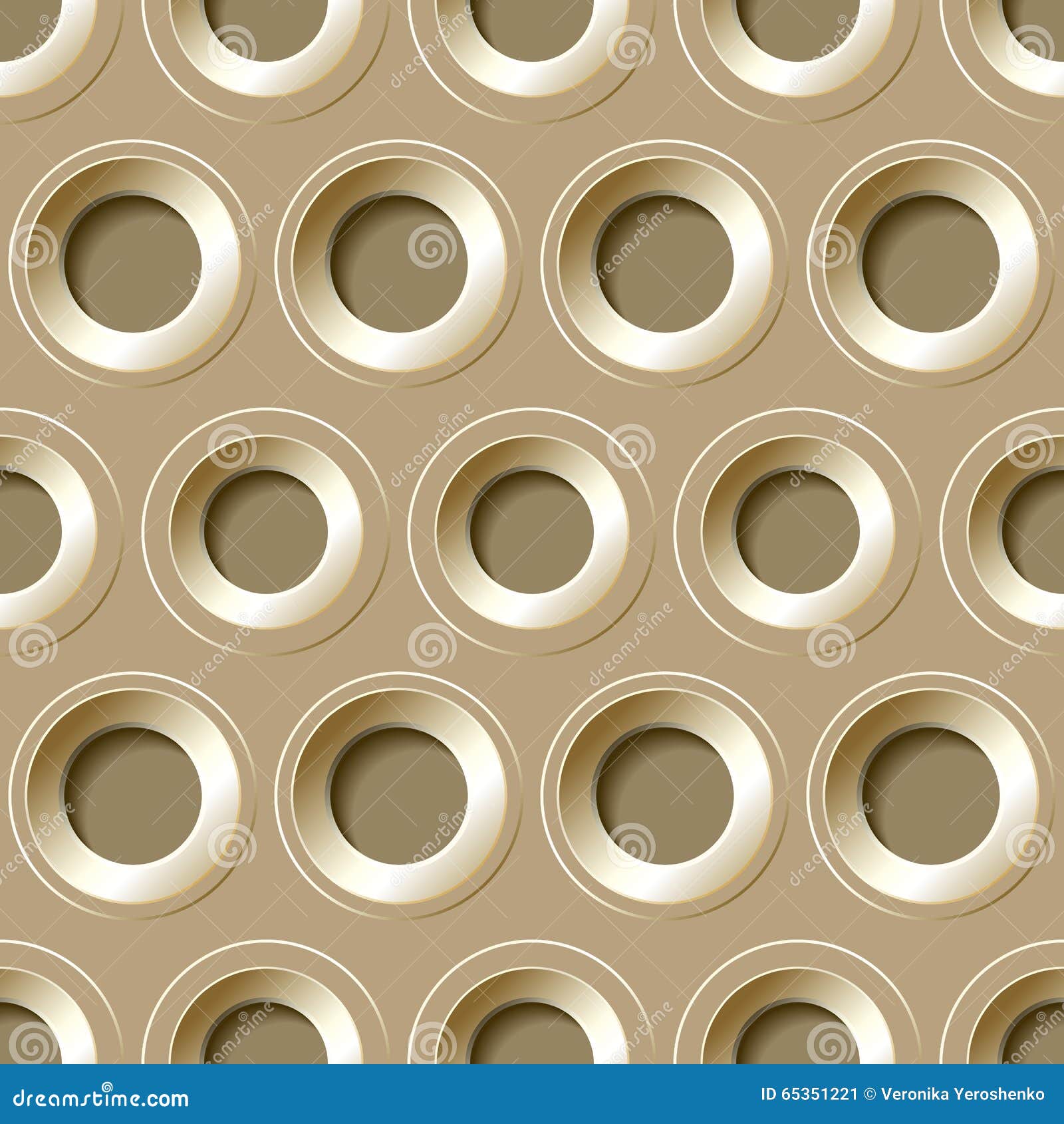 Vector Seamless Pattern with Metal Holes Stock Vector - Illustration of ...