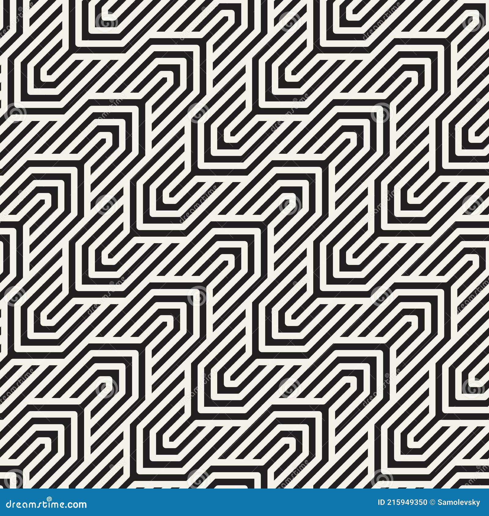 Vector Seamless Pattern. Modern Stylish Abstract Texture. Repeating ... Vector Seamless Pattern. Modern Stylish Abstract Texture. Repeating ...