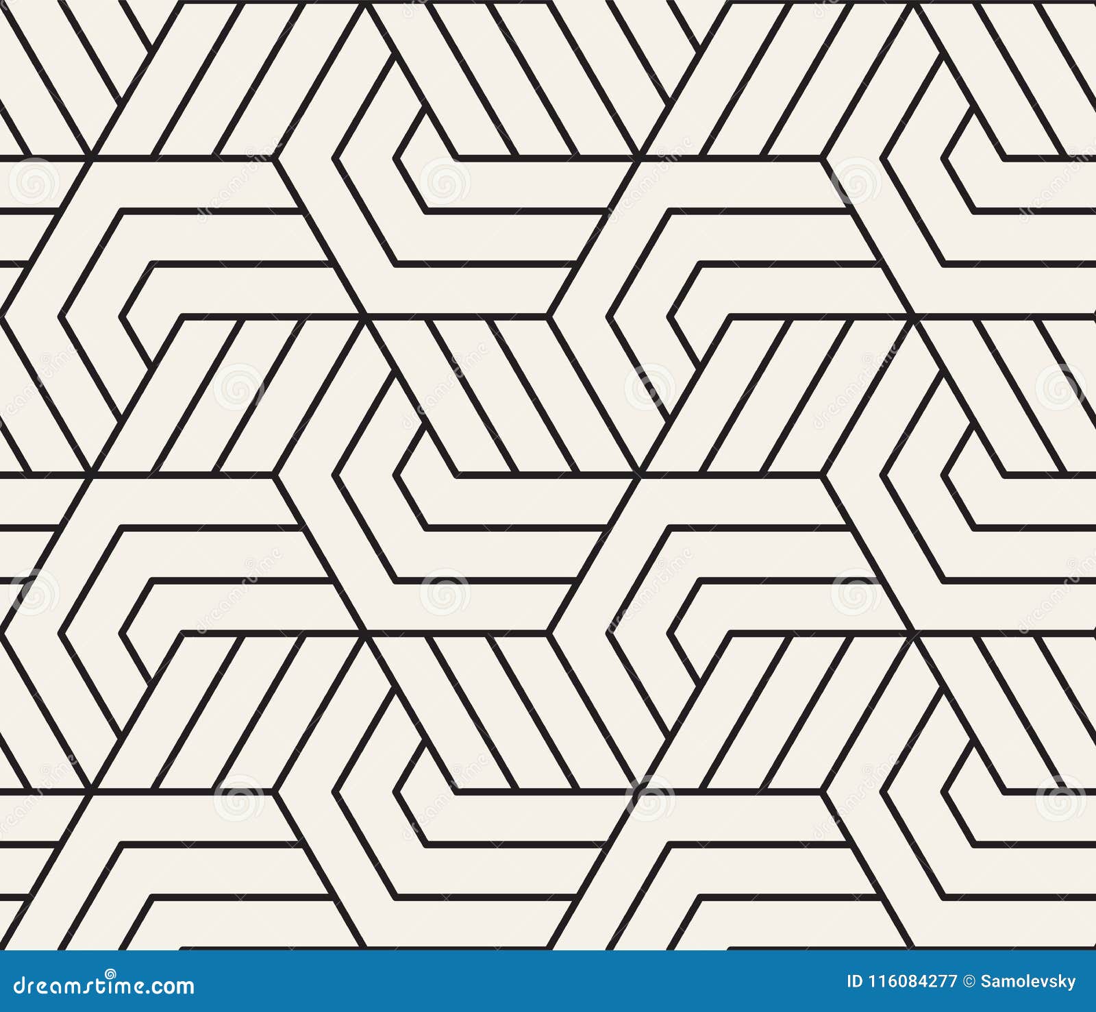 Vector Seamless Pattern. Modern Stylish Abstract Texture Stock ...