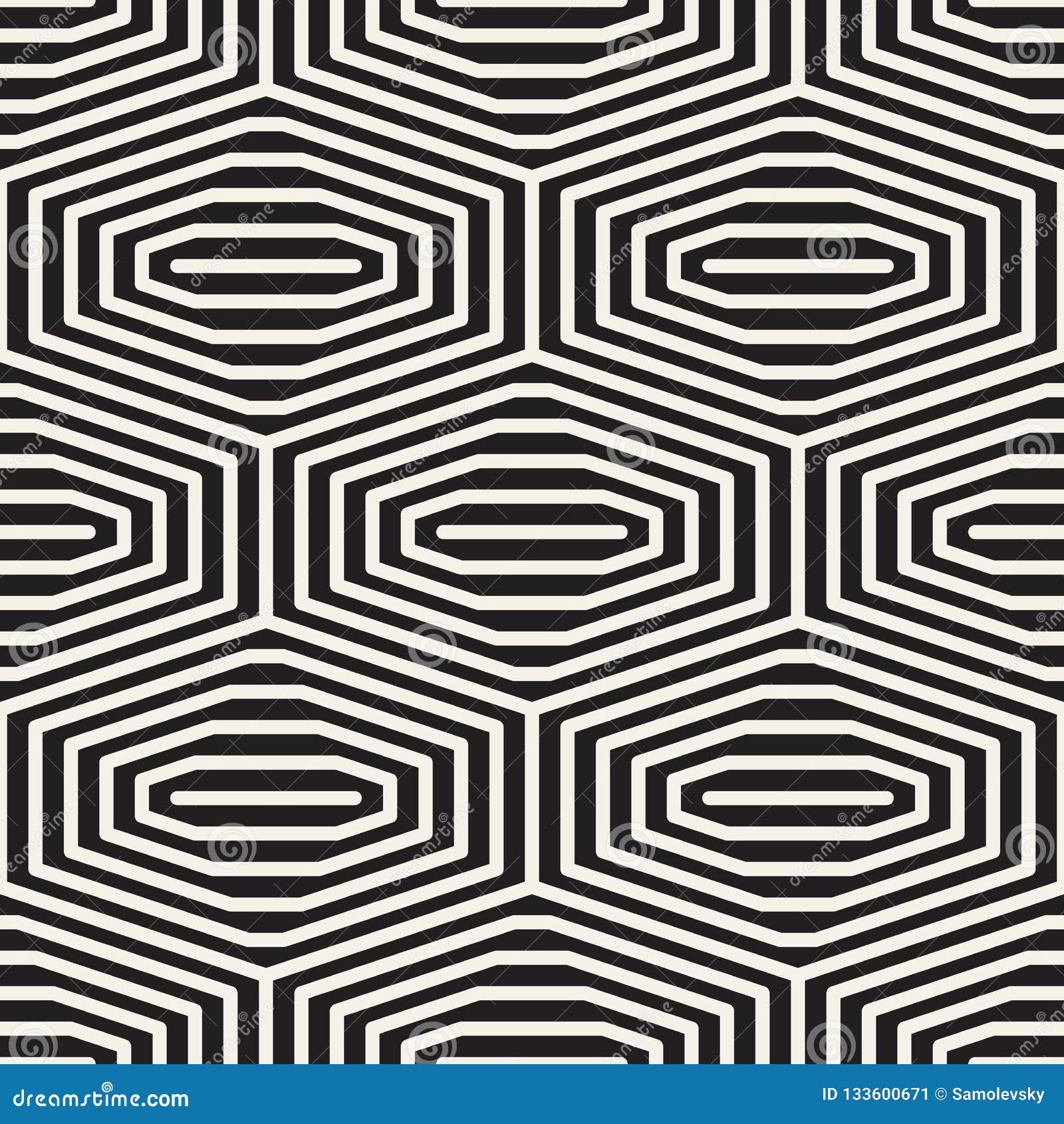 Vector Seamless Pattern. Modern Stylish Abstract Texture. Repeating ...