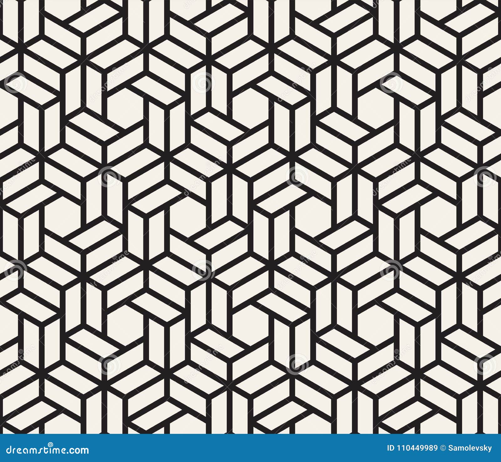 Vector Seamless Pattern Modern Stylish Abstract Texture Repeating