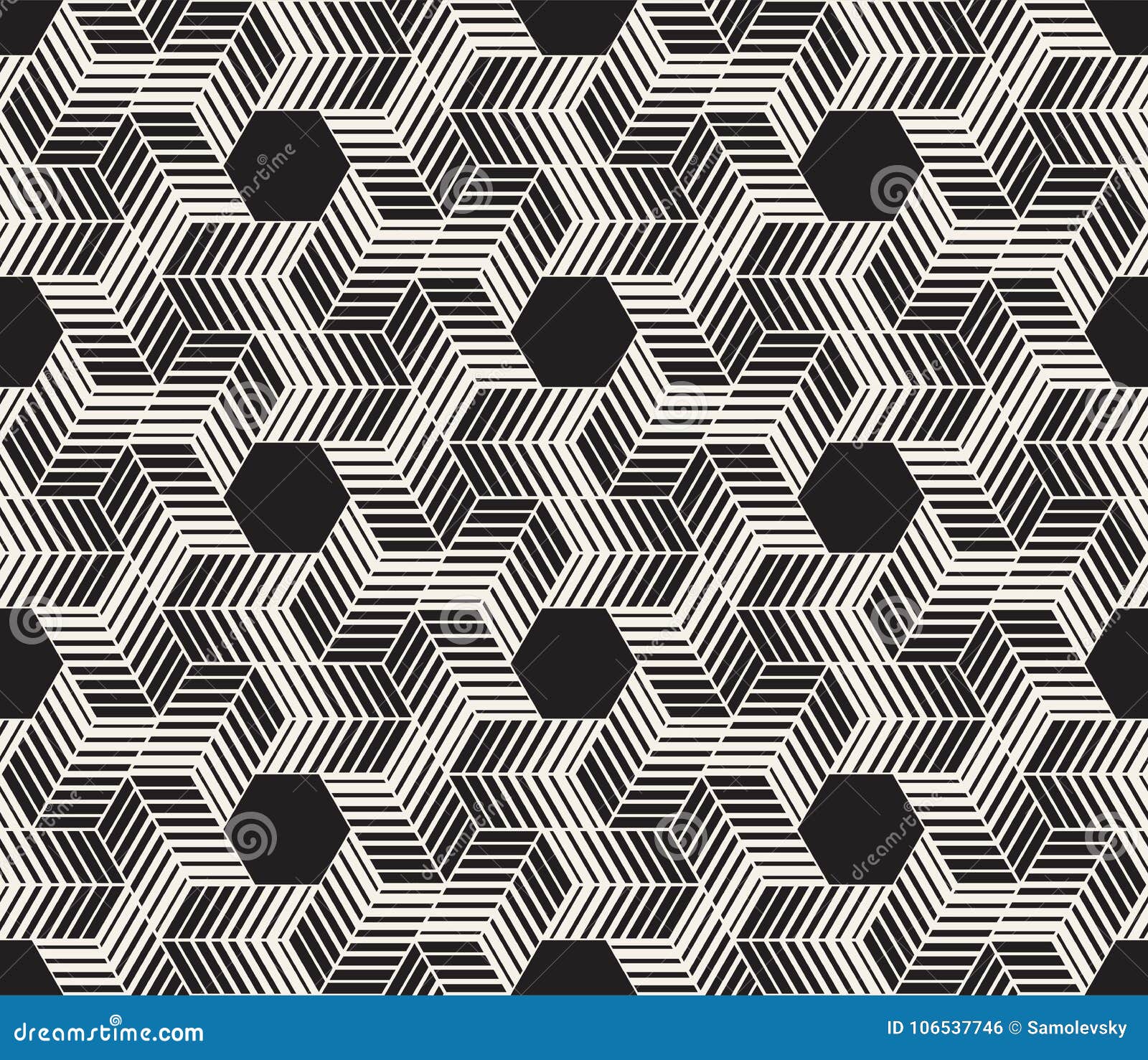 Vector Seamless Pattern. Modern Stylish Abstract Texture. Repeating ...