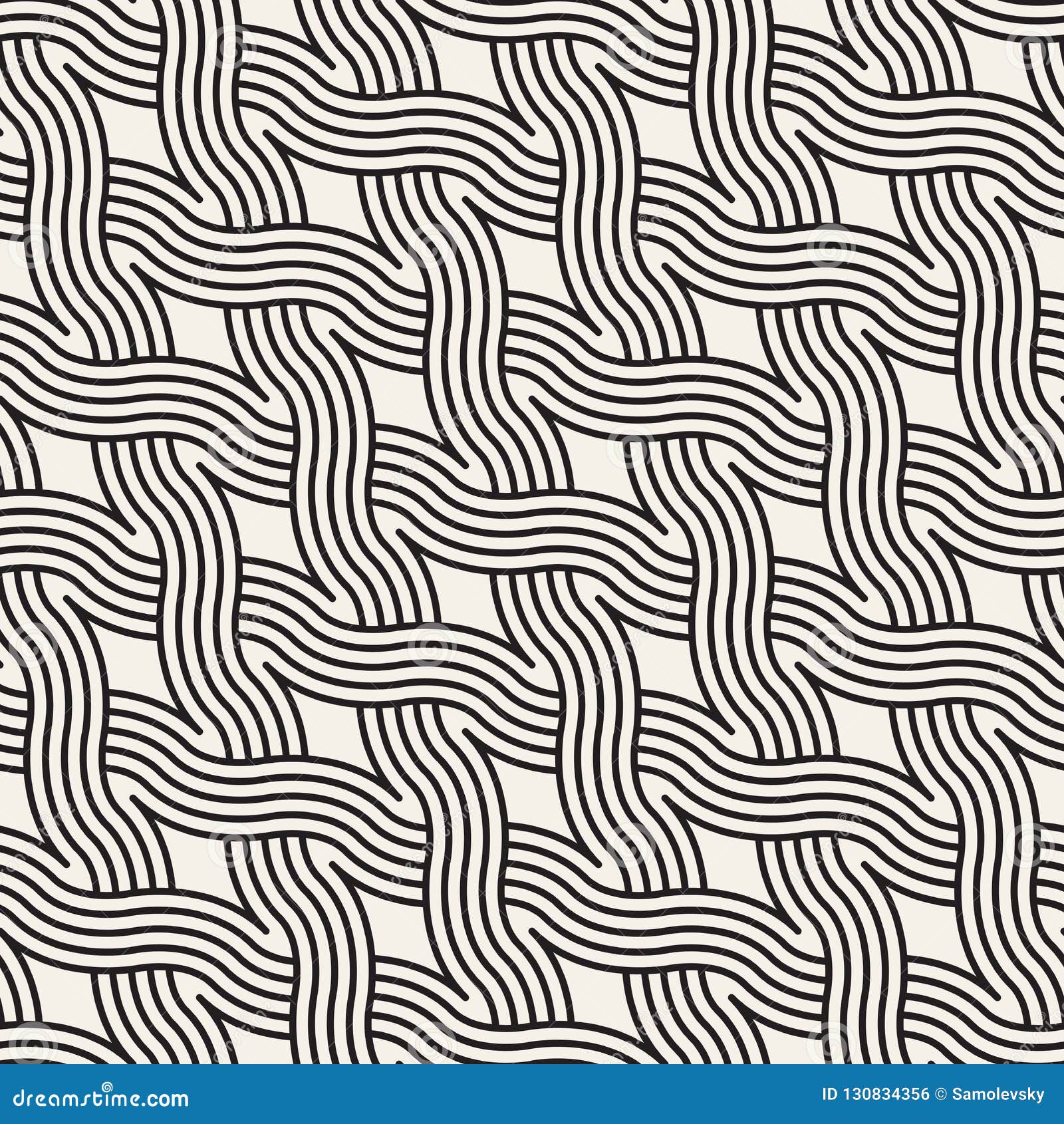 Vector Seamless Pattern. Modern Stylish Abstract Texture. Repeating ...