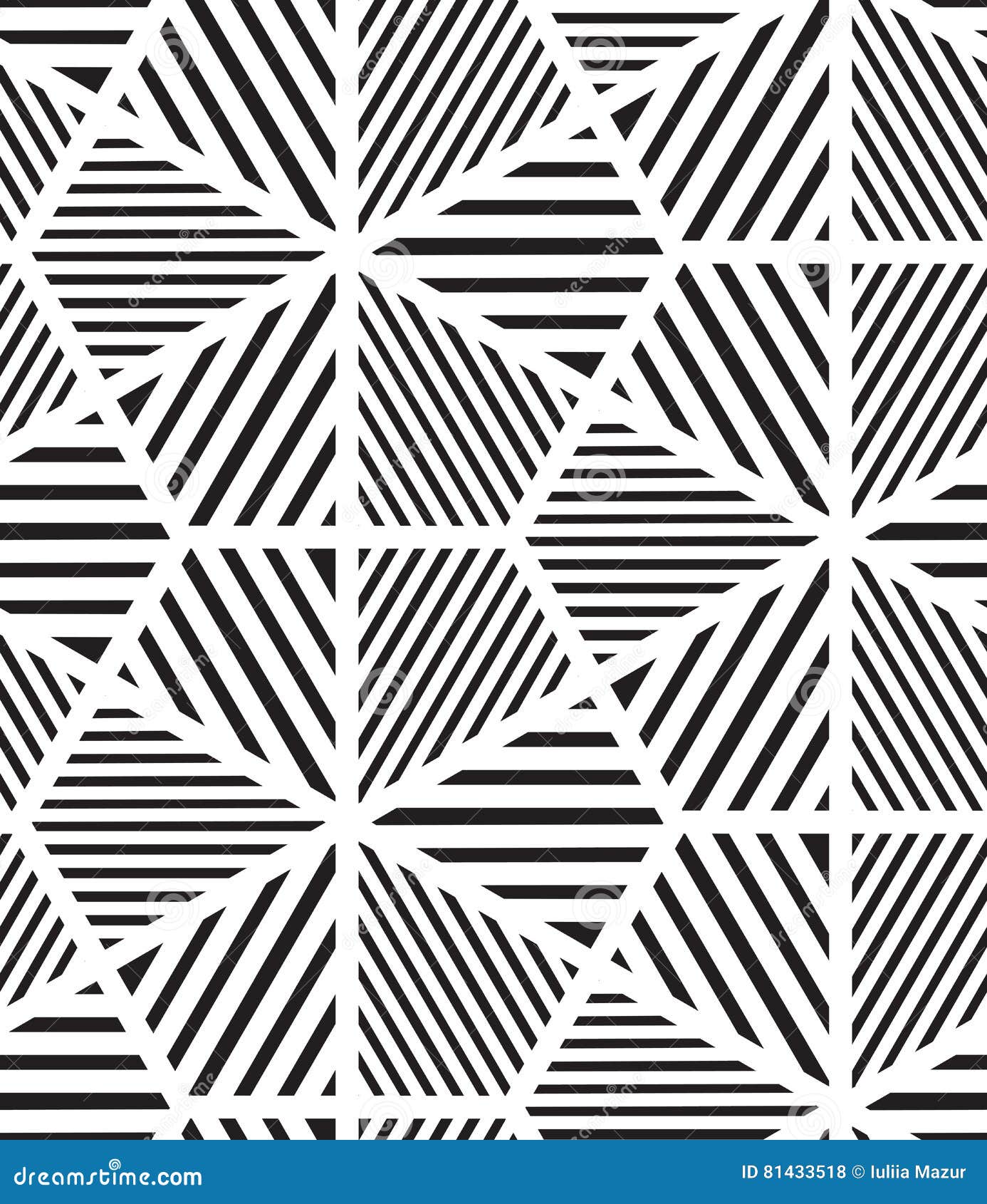 Vector Seamless Pattern. Modern Stylish Line, Hexagon Geometric Stock ...