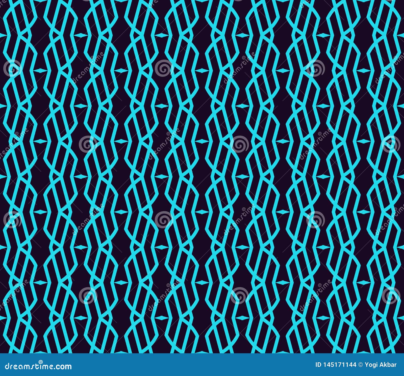 Vector Seamless Pattern. Modern Stylish Linear Texture. Repeating ...