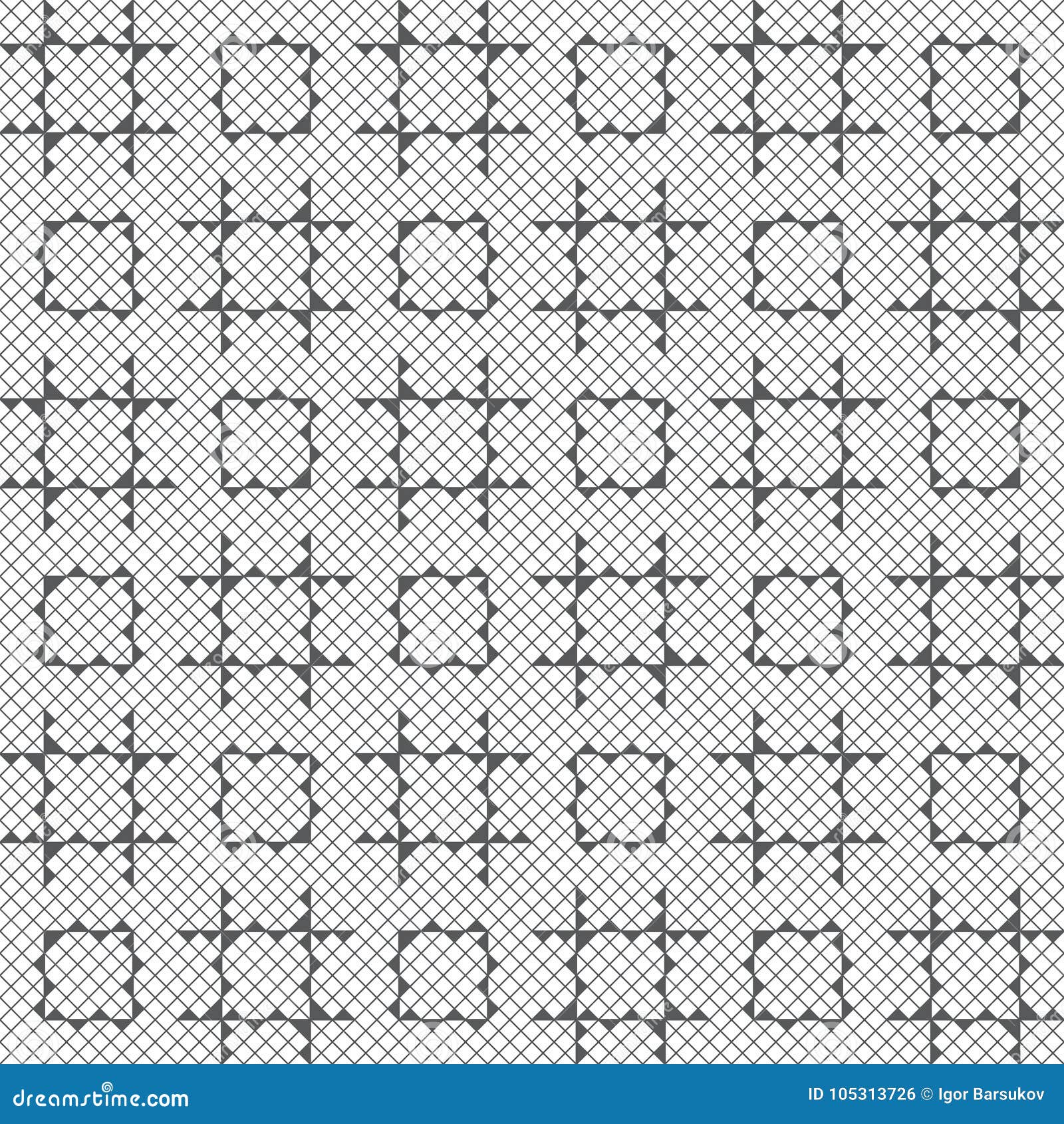 Vector seamless pattern stock vector. Illustration of decor - 105313726