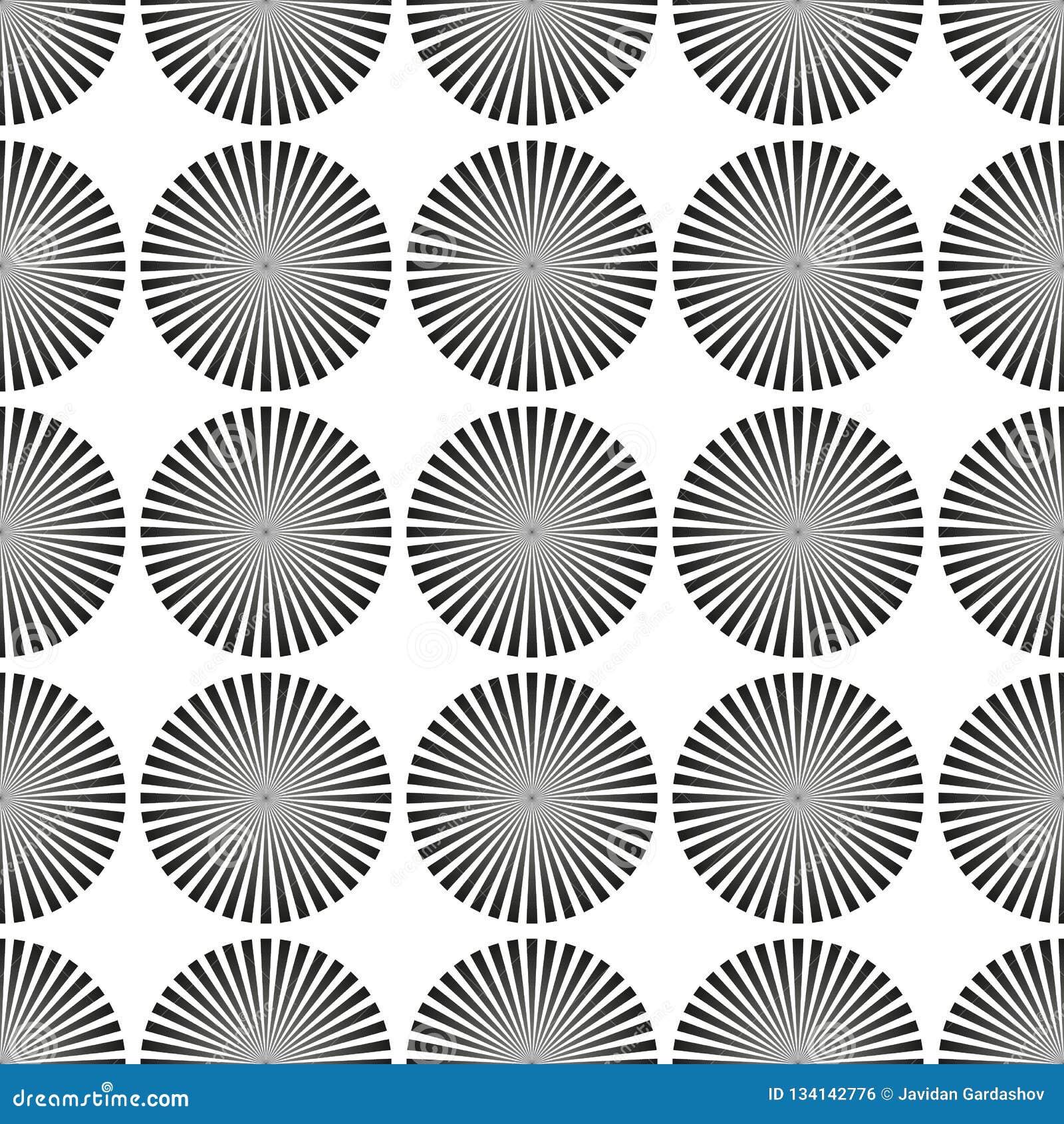 Vector Seamless Pattern Modern Stylish Texture Stock Illustration