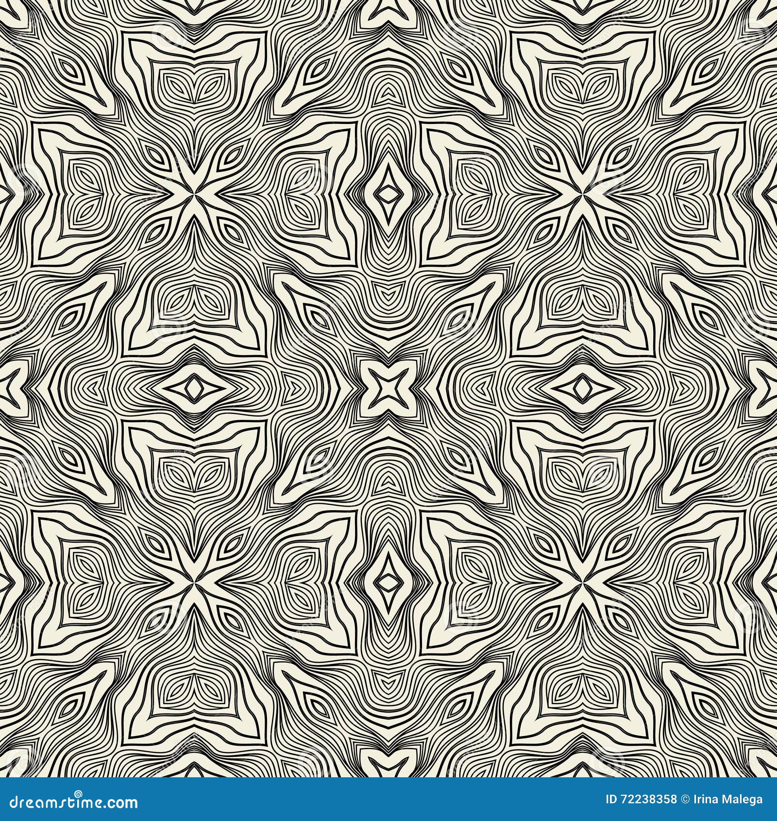 Vector Seamless Pattern. Modern Stylish Texture. Repeating Geometric ...