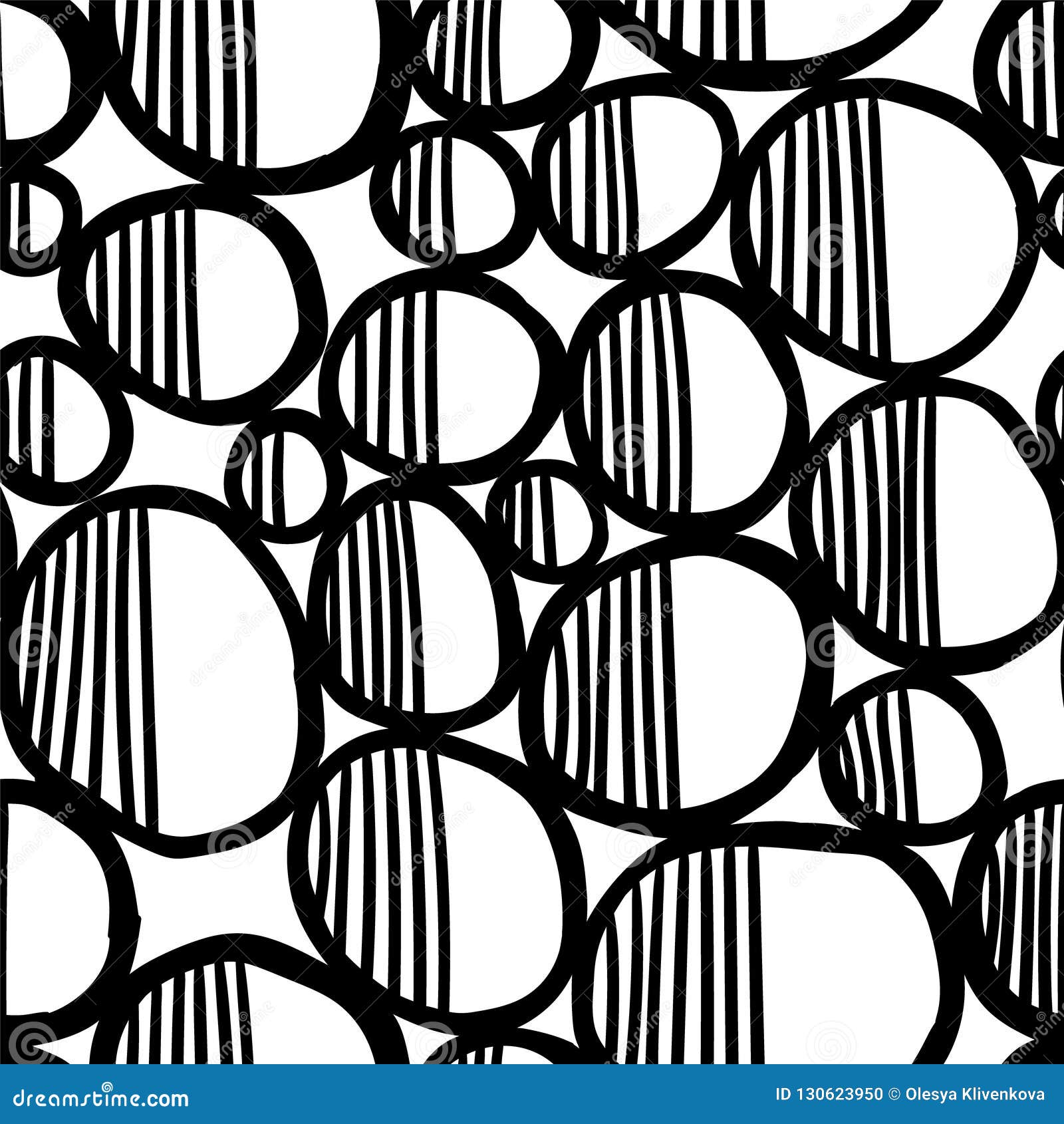 Vector Pattern. Stylish Structure of Natural Cells Stock Vector ...