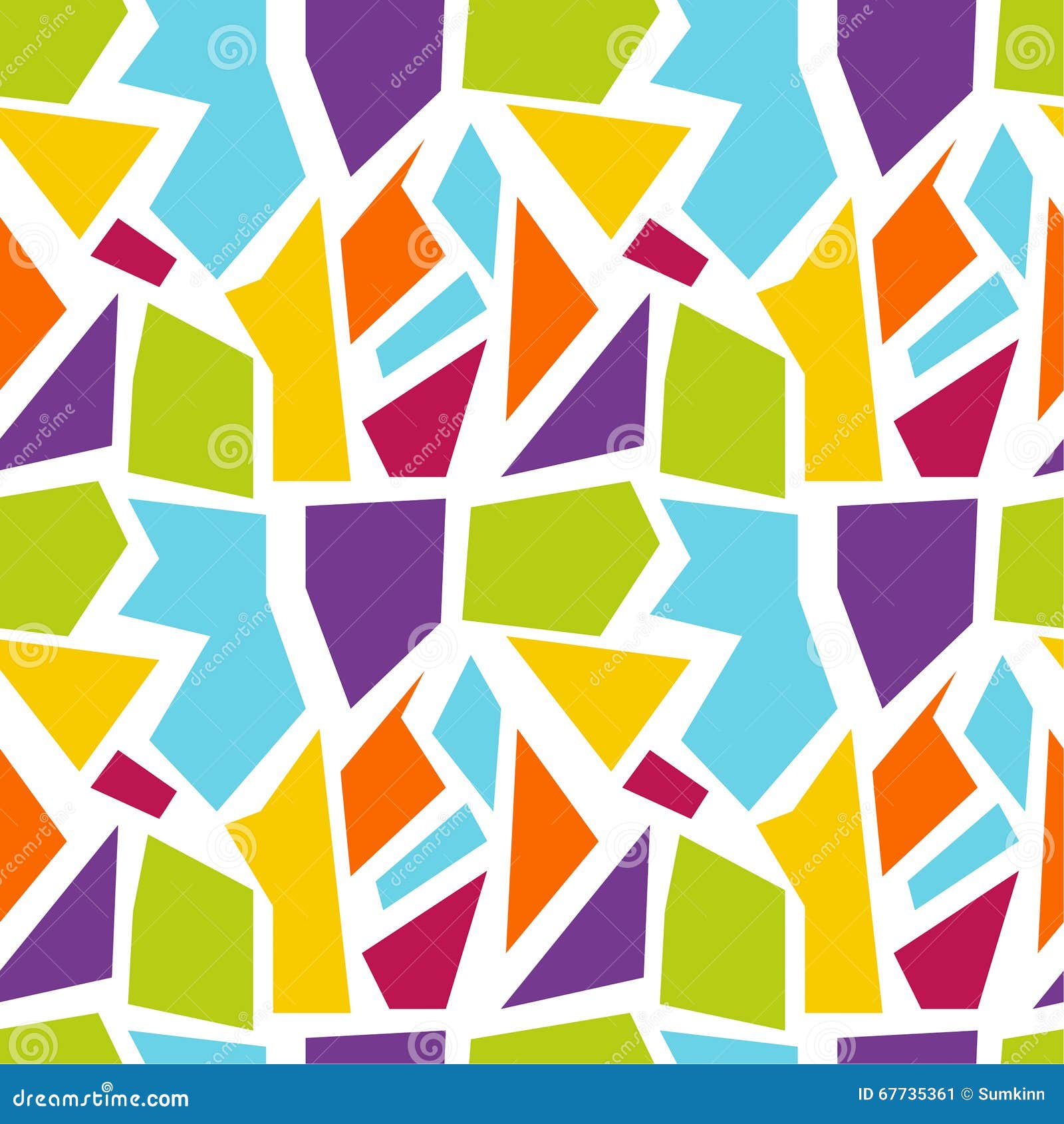 Vector seamless pattern. stock vector. Illustration of endless - 67735361