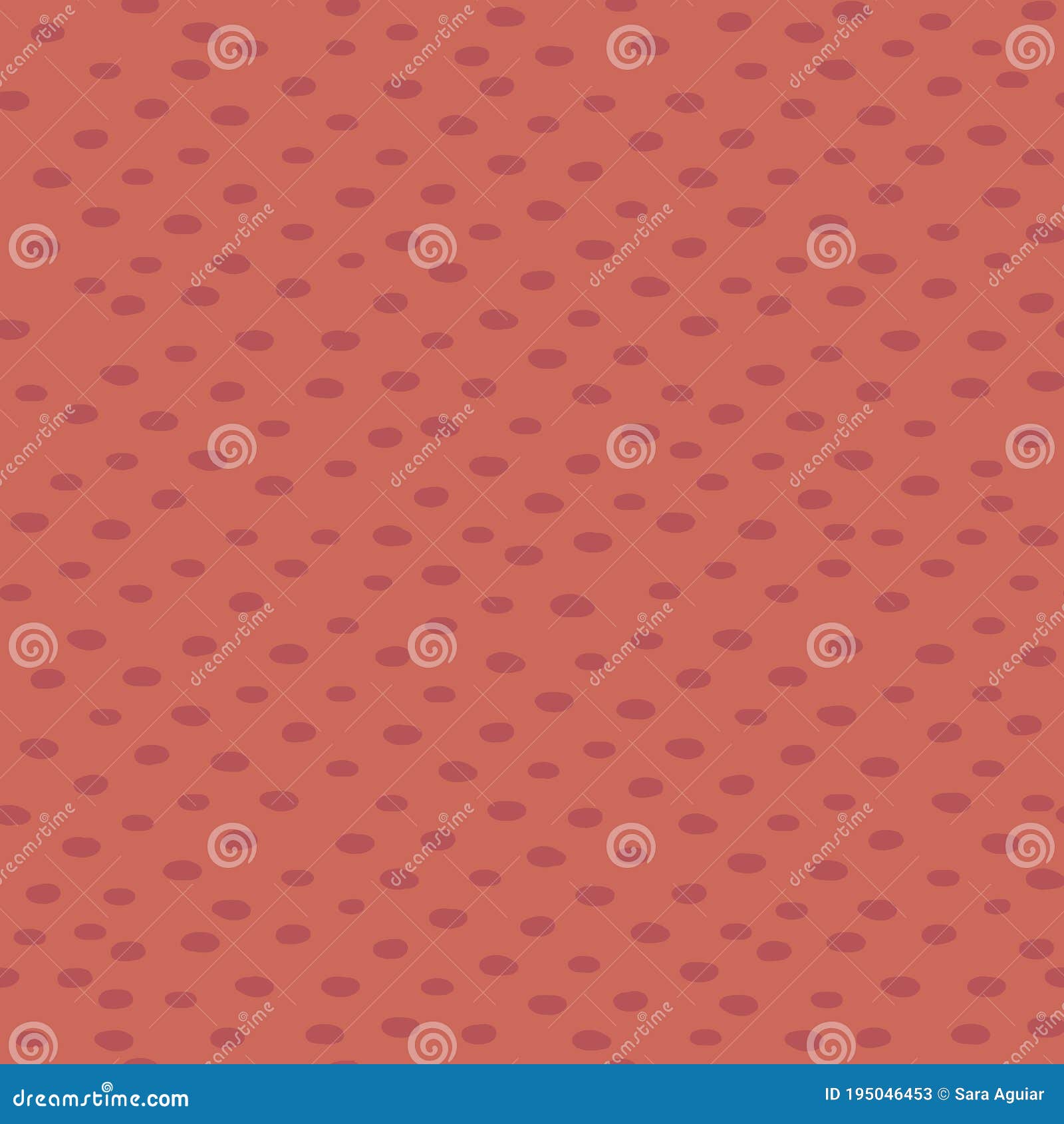 Vector Seamless Pattern with Pink Shapes. Stock Vector - Illustration ...