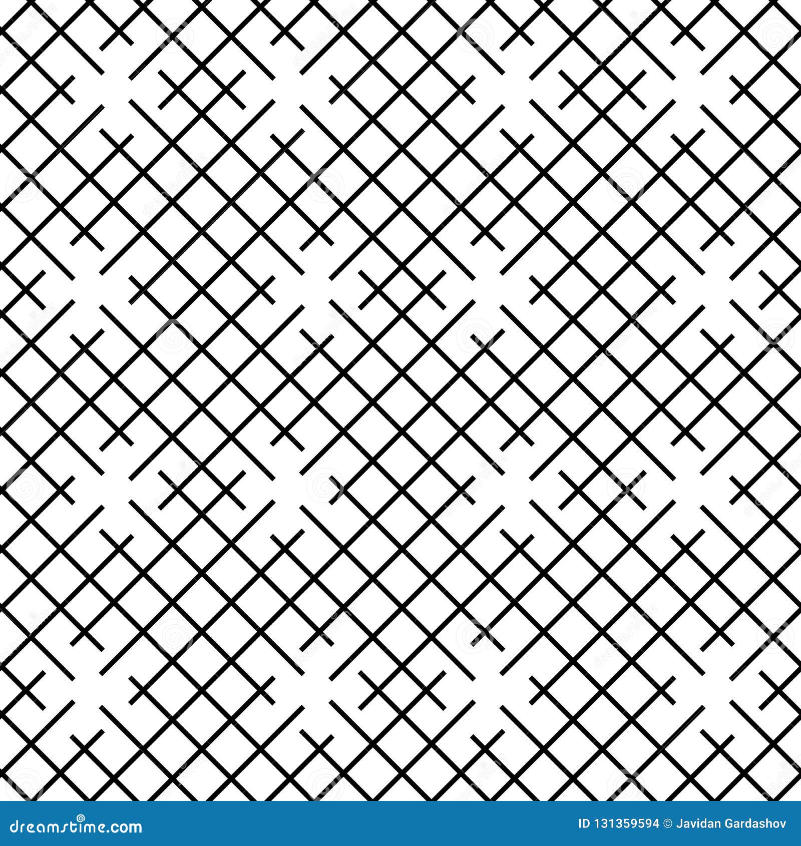 Vector Seamless Pattern. Regular Abstract Striped Texture. Geometric ...